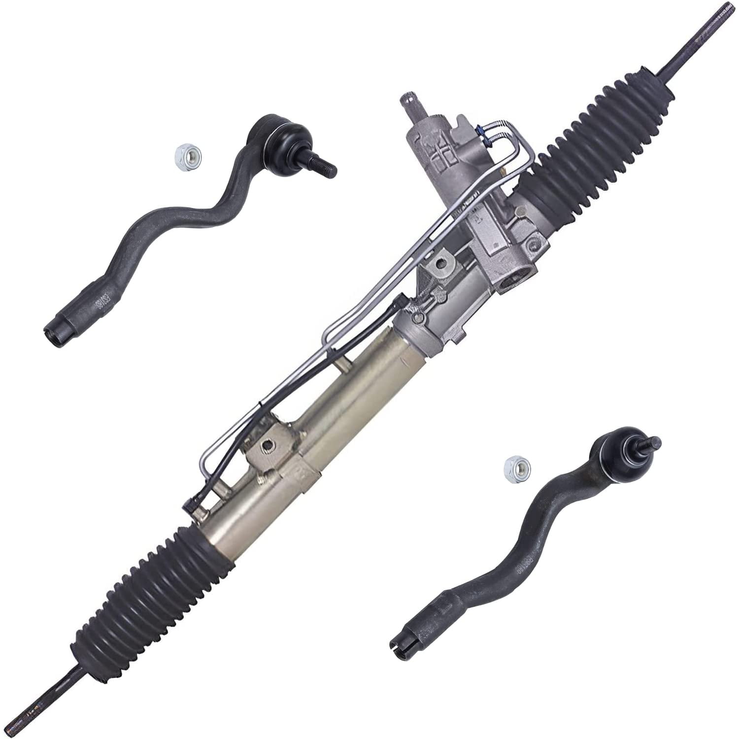 Detroit Axle - Front Rack & Pinion Kit for 1996-2002 BMW Z3, Power ...