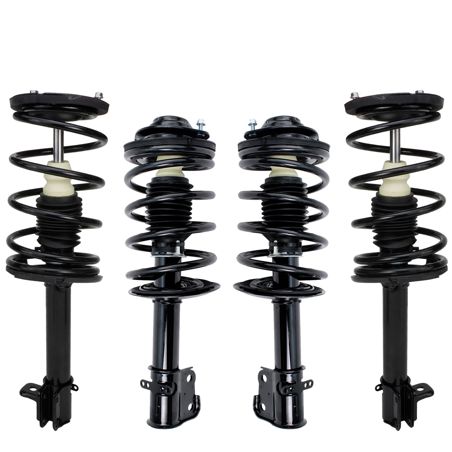 Detroit Axle - Front & Rear Struts w/Coil Spring Assembly Replacement ...