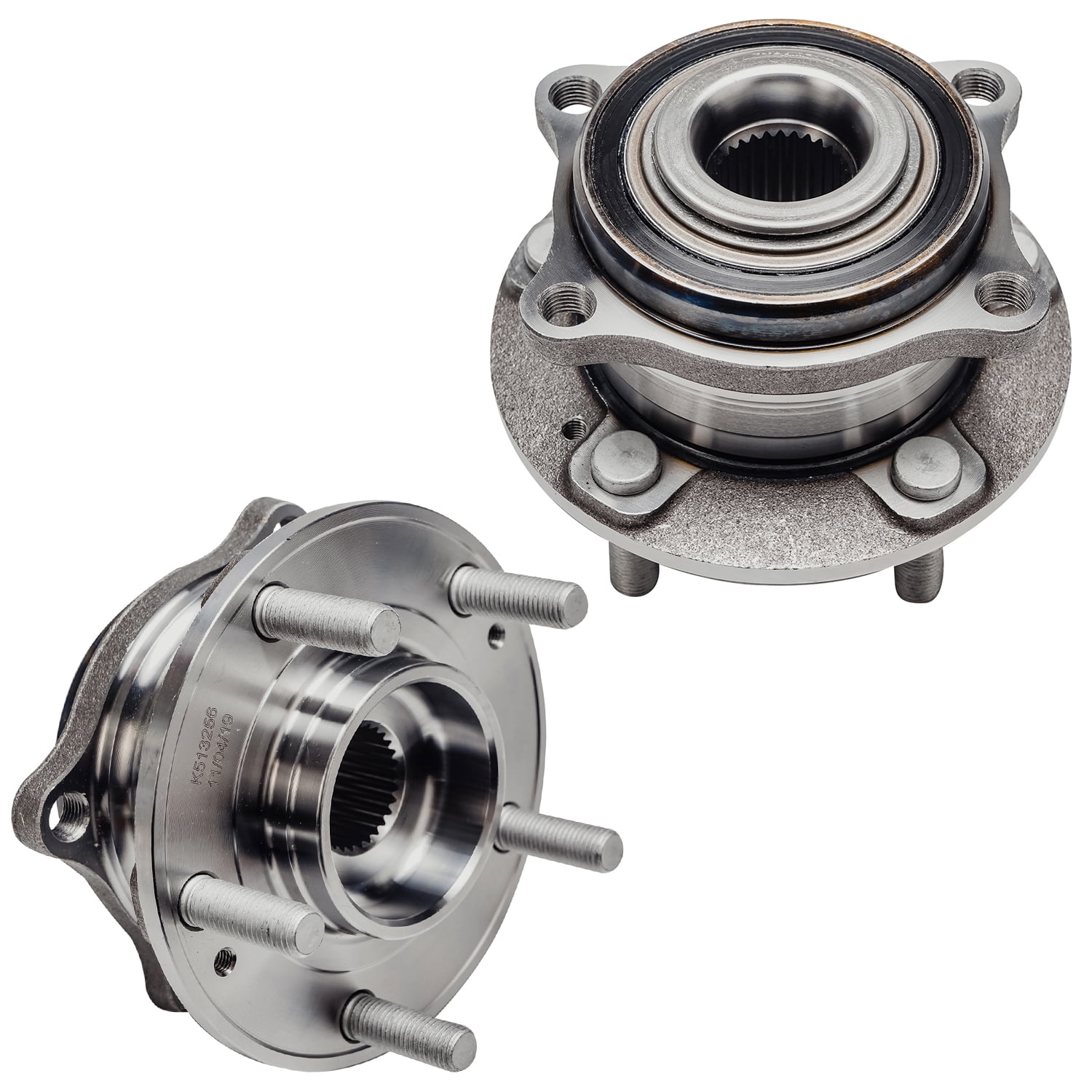 Detroit Axle - Front or Rear Wheel Hub and Bearing Assembly Replacement ...