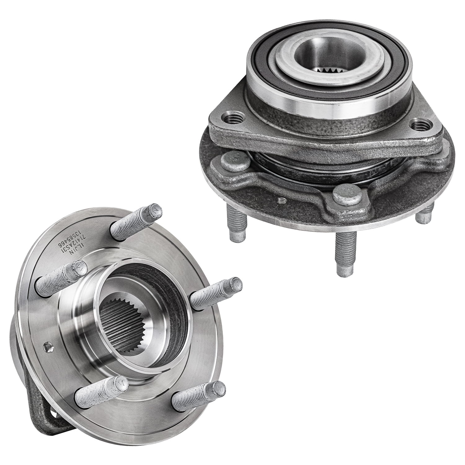 Detroit Axle - Front or Rear 2pc Wheel Bearing Hubs for Buick Envision ...