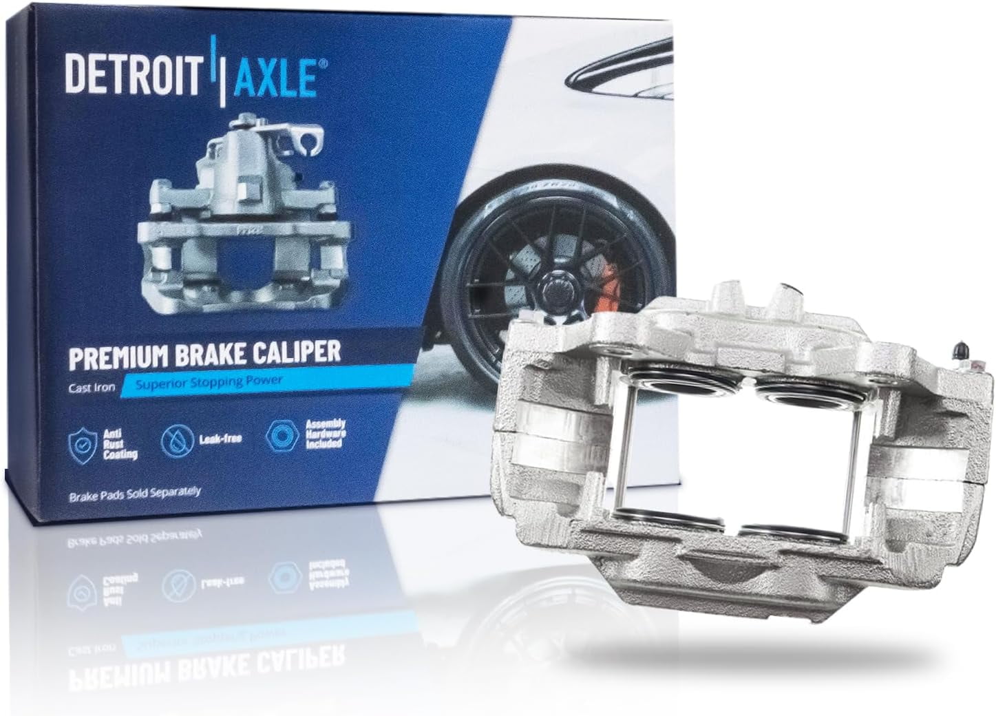 Detroit Axle - Front Right Brake Caliper for 2003-2009 Toyota 4Runner ...