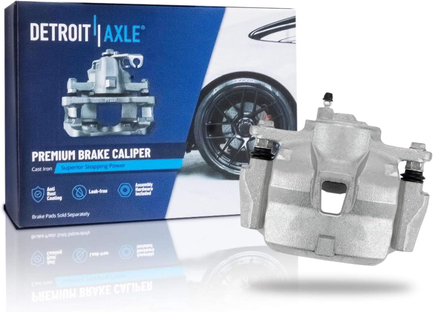 Detroit Axle - Front Right Brake Caliper for 2020-2022 Toyota RAV4 ...