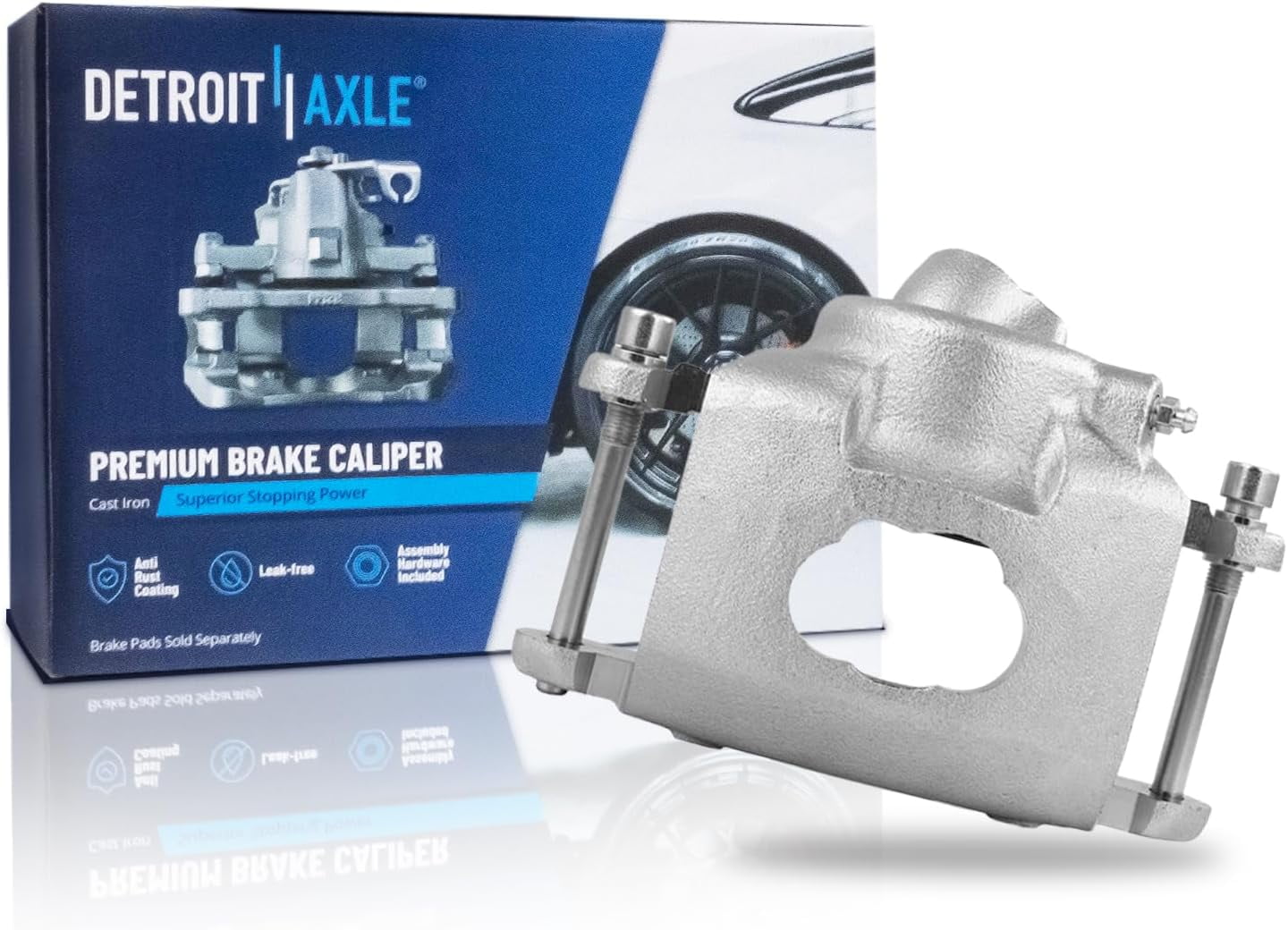 Detroit Axle - Front Right Brake Caliper for Chevrolet Camaro Chevelle ...