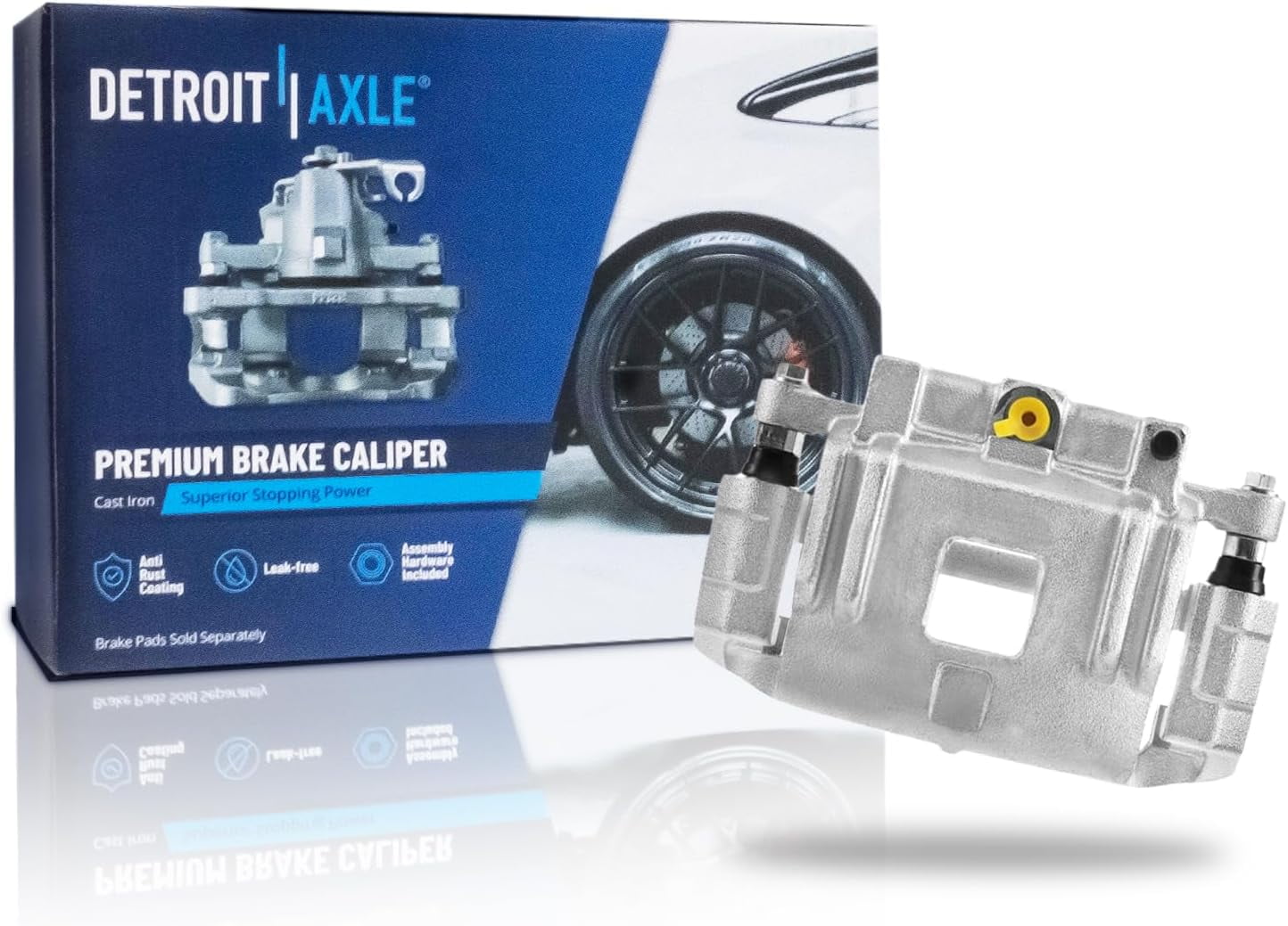 Detroit Axle - Front Right Brake Caliper for Chevrolet Colorado Pontiac ...