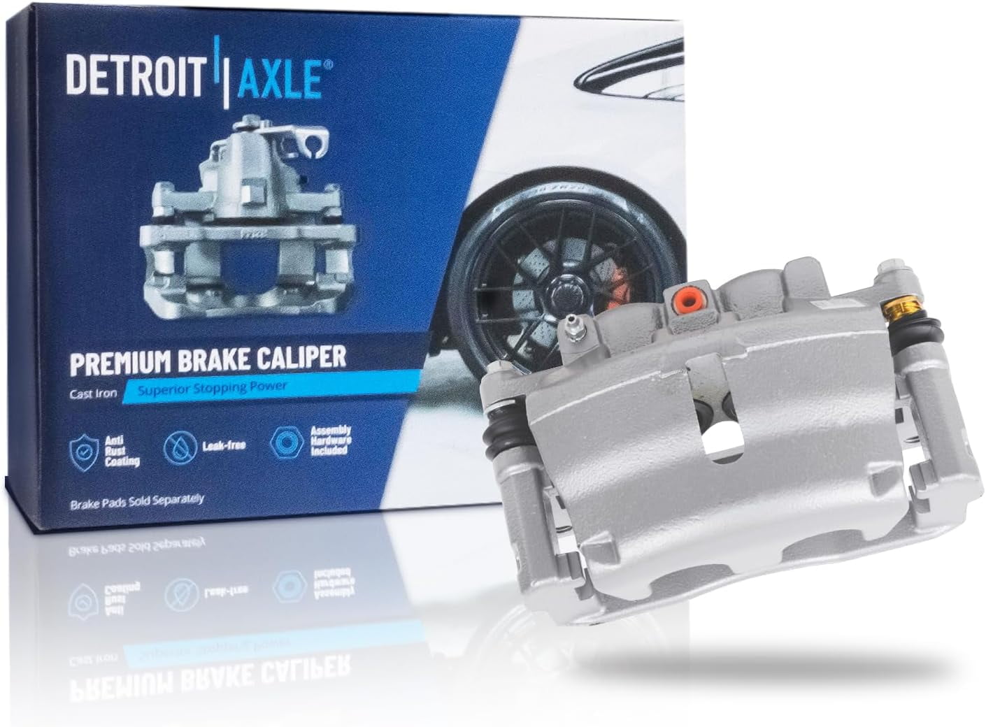 Detroit Axle - Front Right Brake Caliper for Chevrolet Trailblazer ...