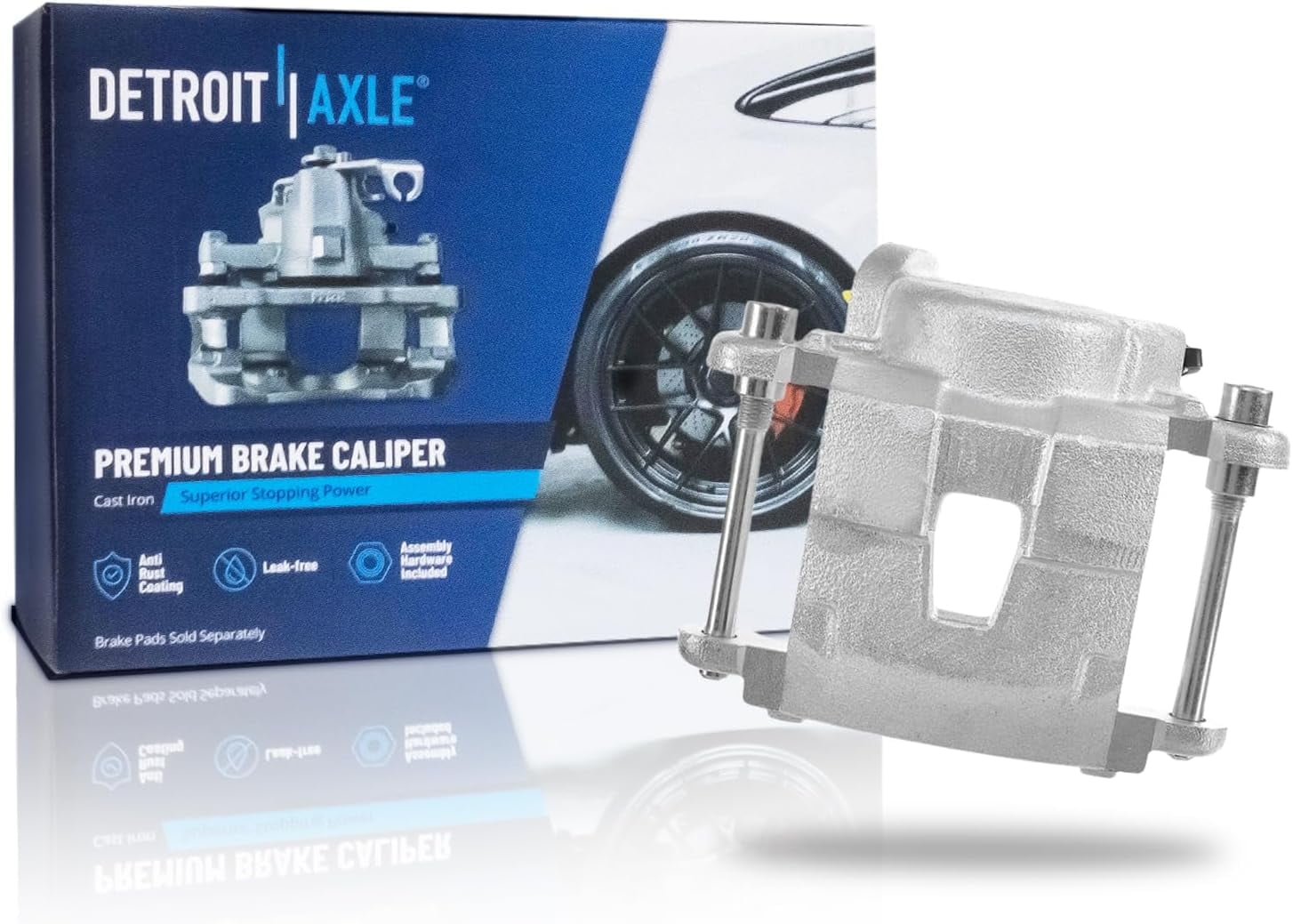 Detroit Axle - Front Right Brake Caliper for Chevy Malibu S10 Blazer ...