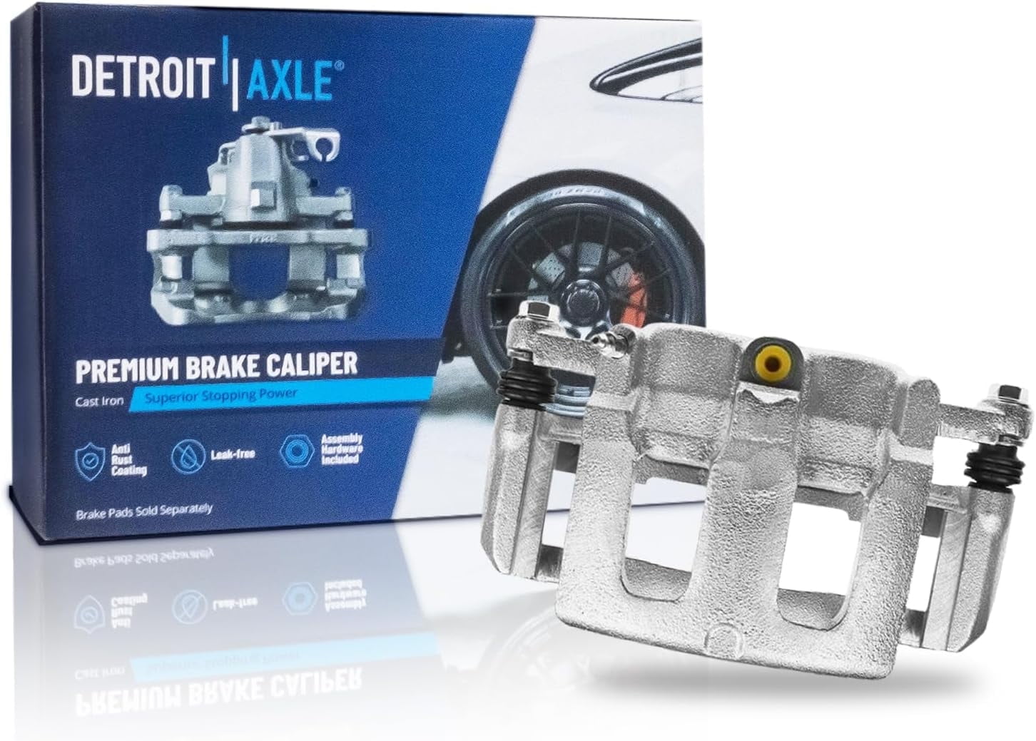 Detroit Axle - Front Right Brake Caliper for Ford Explorer Flex Taurus ...