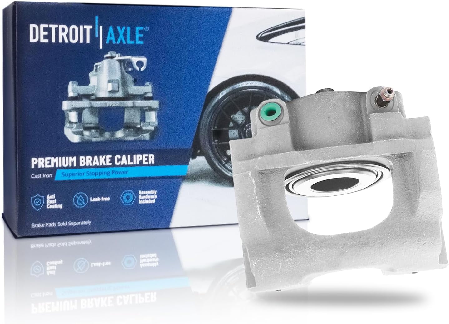 Detroit Axle - Front Right Brake Caliper for Ford 1986 Ranger Bronco II 1986-1987 Aerostar ...