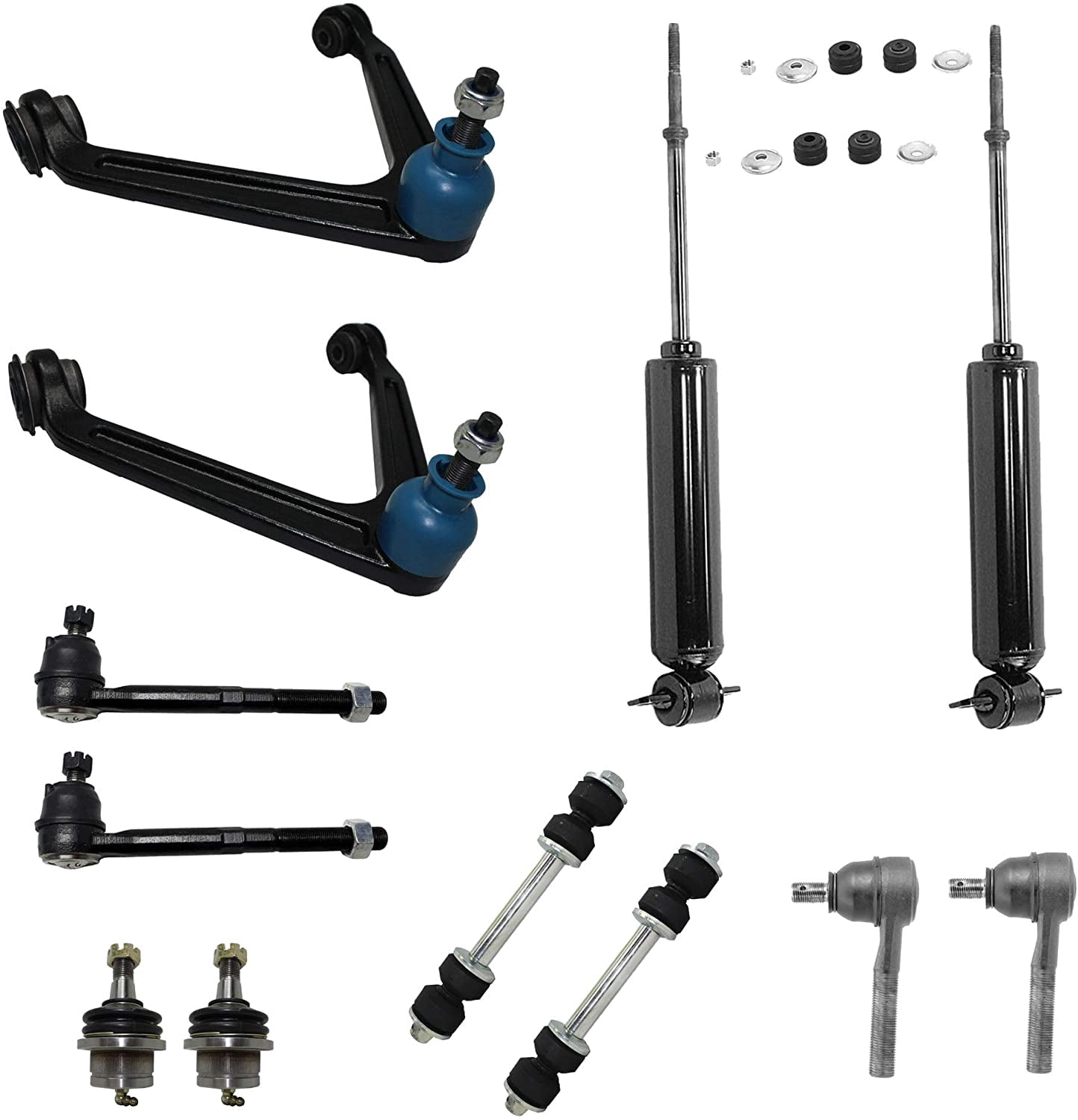 Detroit Axle - Front Shocks Absorbers Suspension Kit Replacement for ...