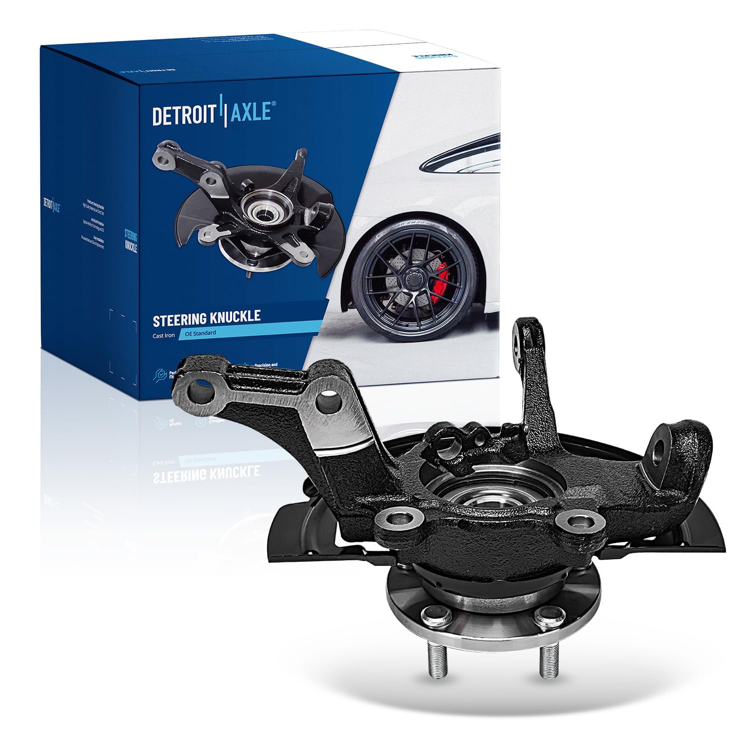 Detroit Axle - Front Steering Knuckle for 2002-2006 Nissan Altima 2004 ...