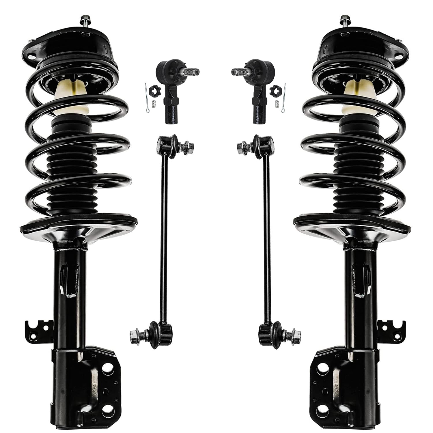 Detroit Axle - Front Struts for 2003-2008 Toyota Matrix Pontiac Vibe ...