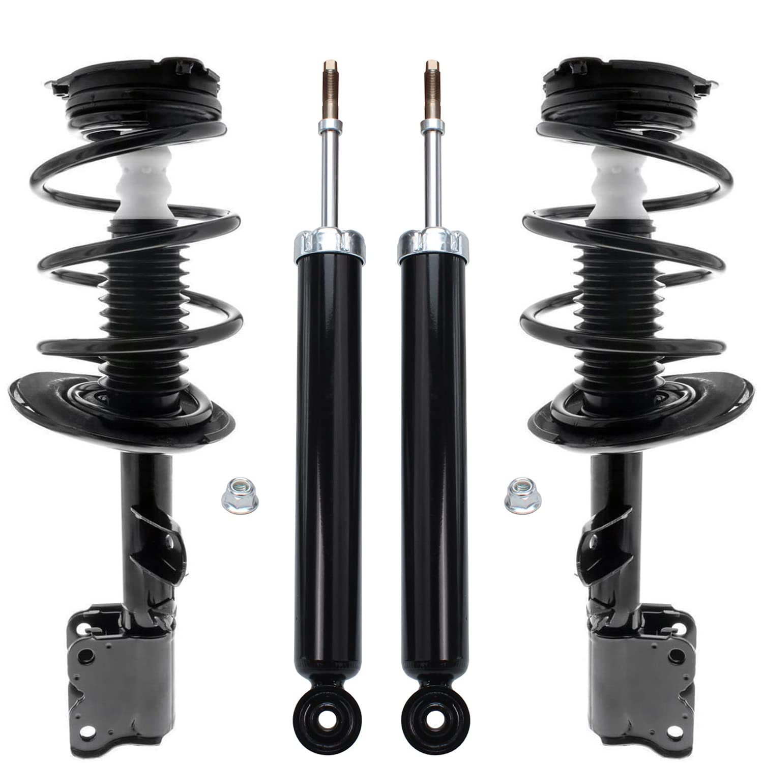 Detroit Axle - Front Struts & Coil Springs Rear Shock Absorbers ...