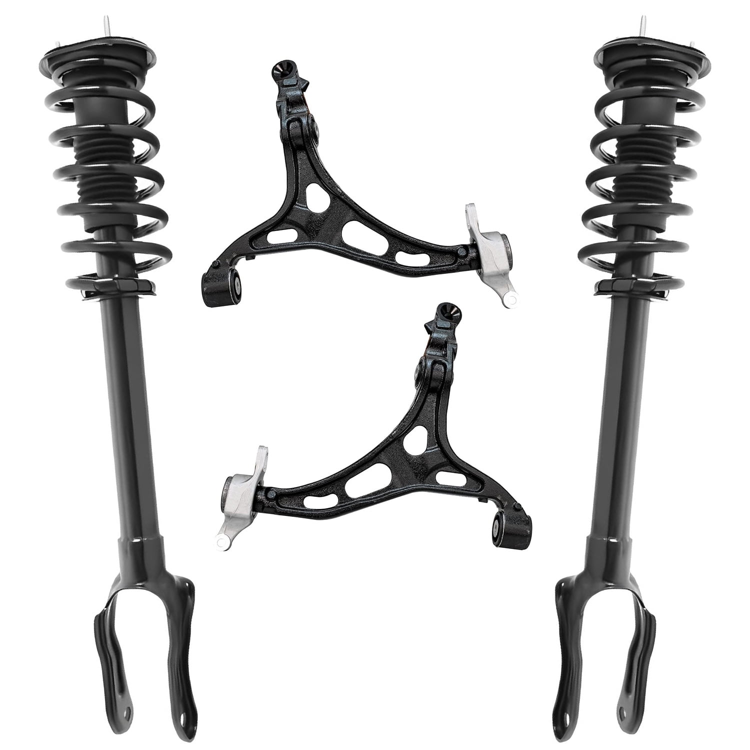 Detroit Axle - Front Struts Control Arms for Jeep 11-15 Grand Cherokee ...