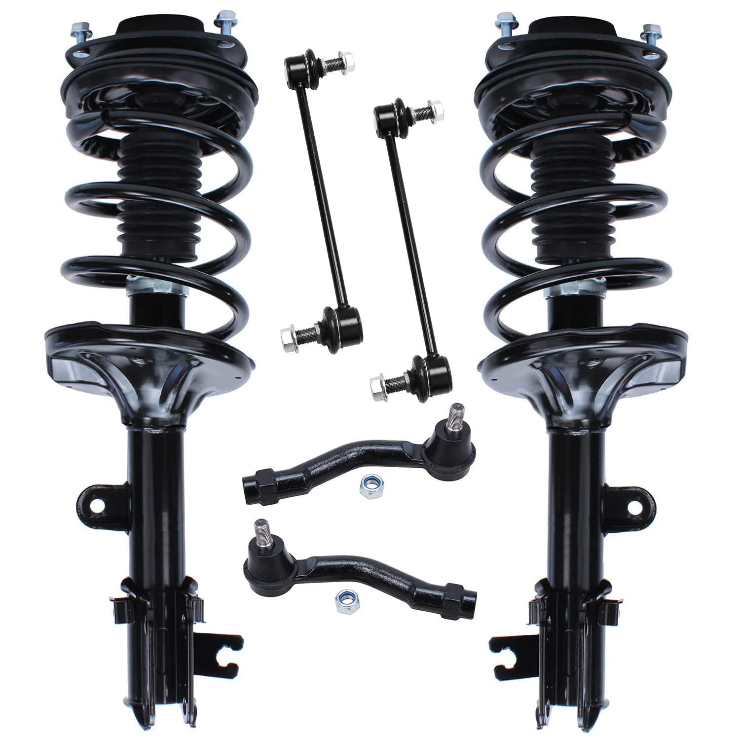 Detroit Axle - Front Struts Kit for 2005-2009 Hyundai Tucson 2005-2010 ...
