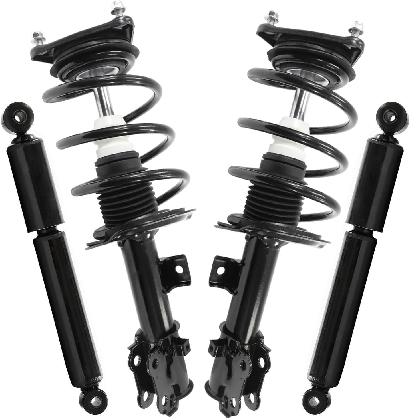 Detroit Axle - Front Struts Rear Shocks for 2014-2018 Kia Forte Forte5 ...