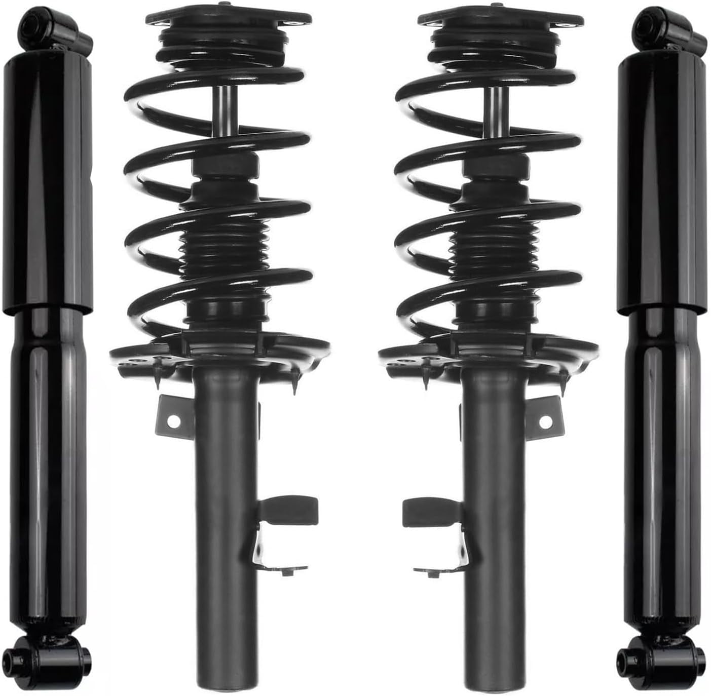 Detroit Axle - Front Struts Rear Shocks for Ford 2014-2018 Transit ...