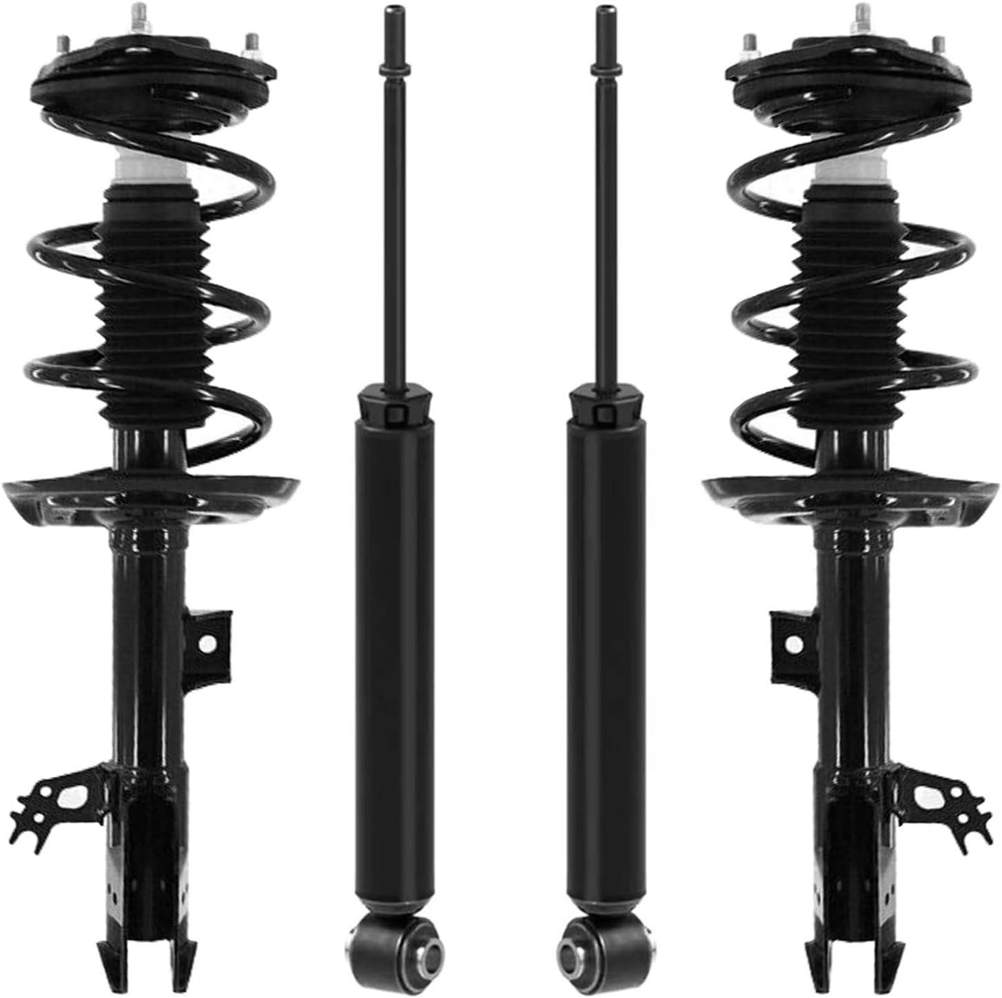 Detroit Axle - Front Struts Rear Shocks for Toyota 2019-2022 RAV4, 2 ...