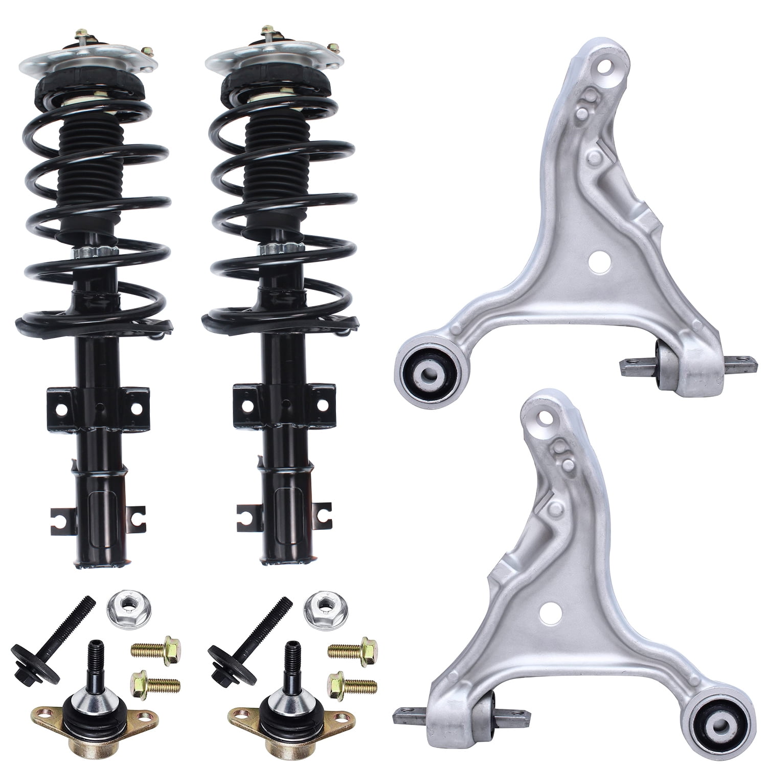 Detroit Axle - 6pc Front End Suspension Kit for 01-07 Volvo S60 V70, 2 ...
