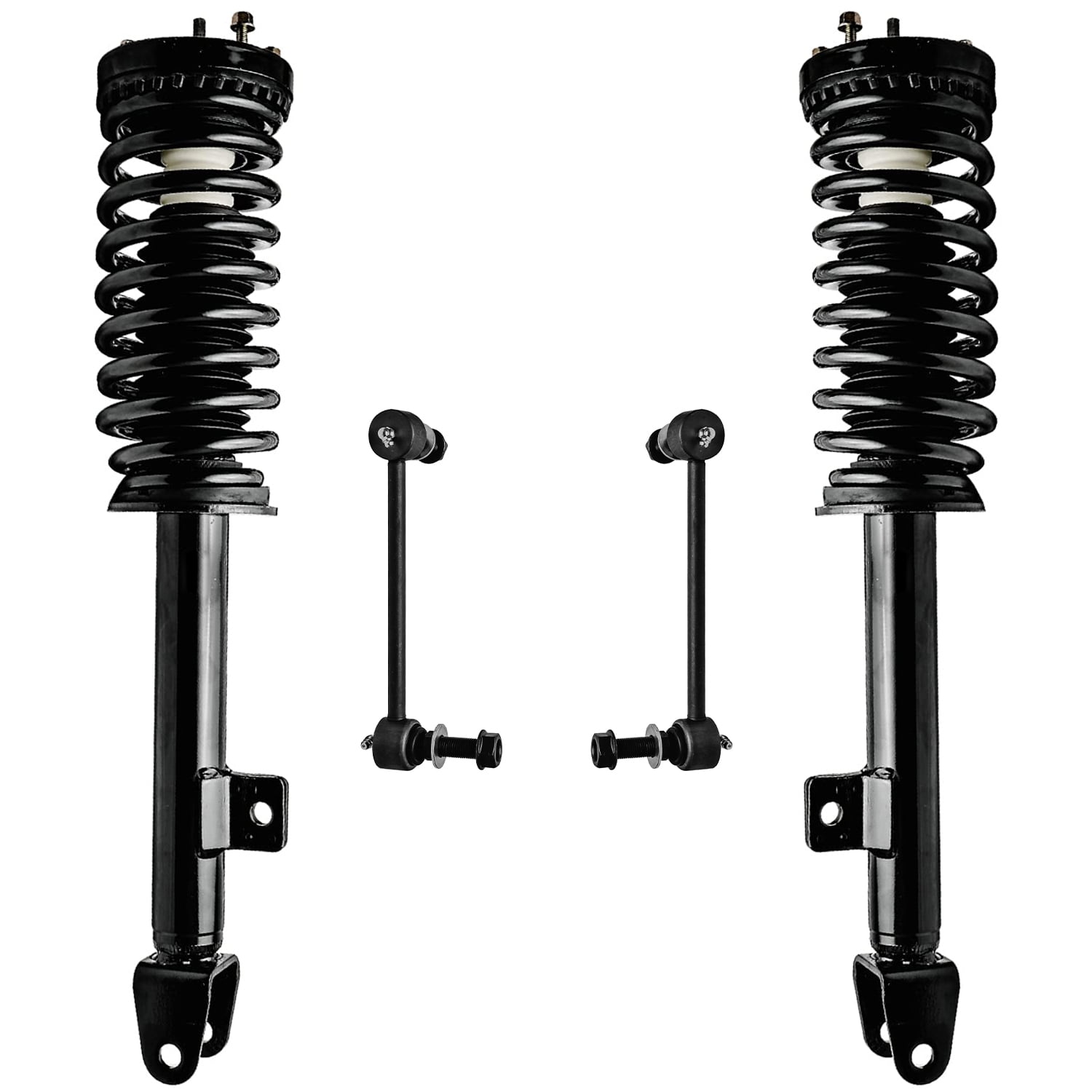 Detroit Axle - Front Struts Sway Bars for 05-10 Chrysler 300 Dodge ...