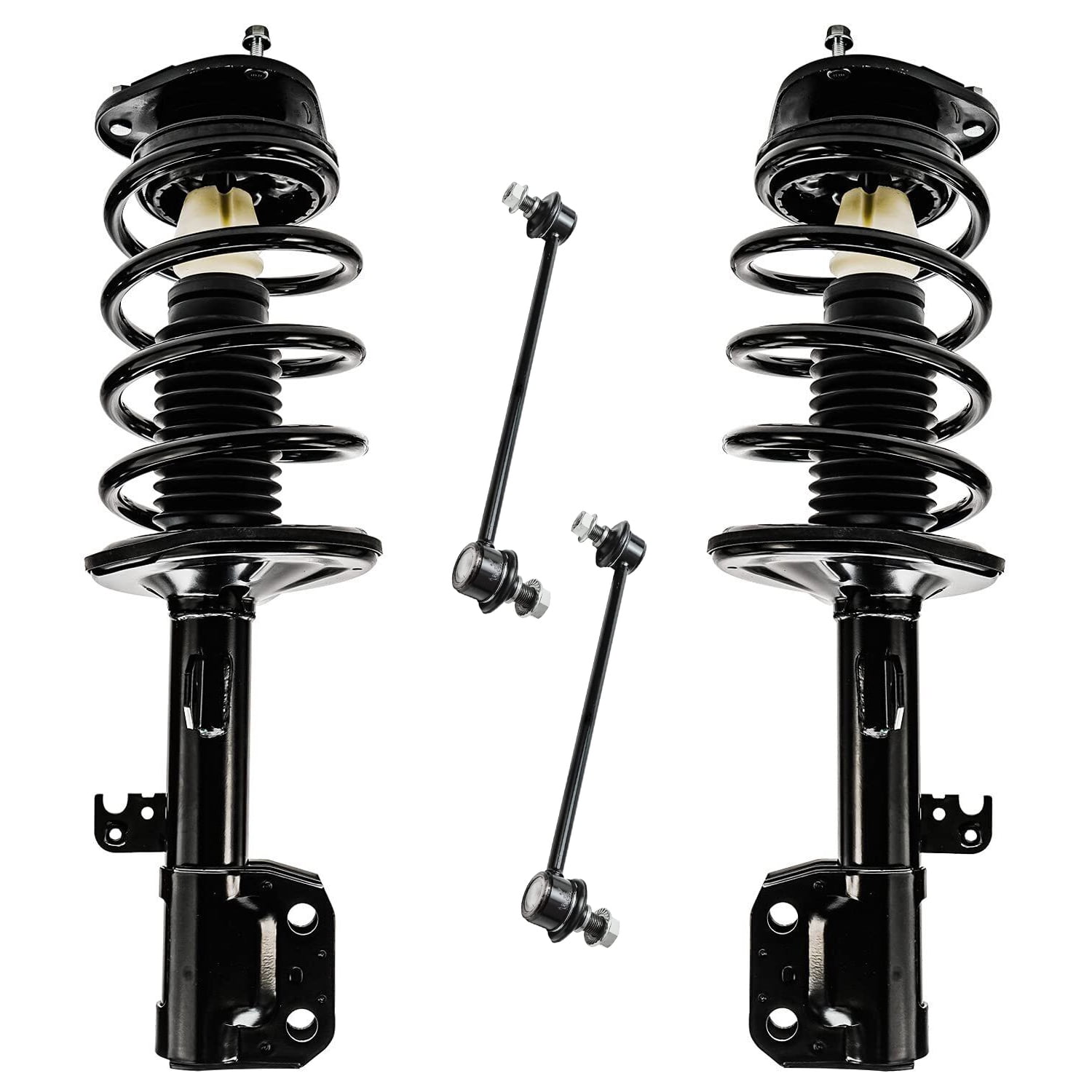 Detroit Axle - Front Struts + Sway Bars Replacement for 2003 2004 2005 ...