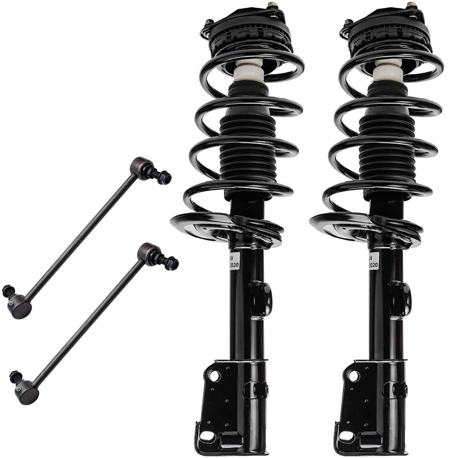 Detroit Axle - Front Struts Sway Bars kit for 2008-2016 Town & Country ...