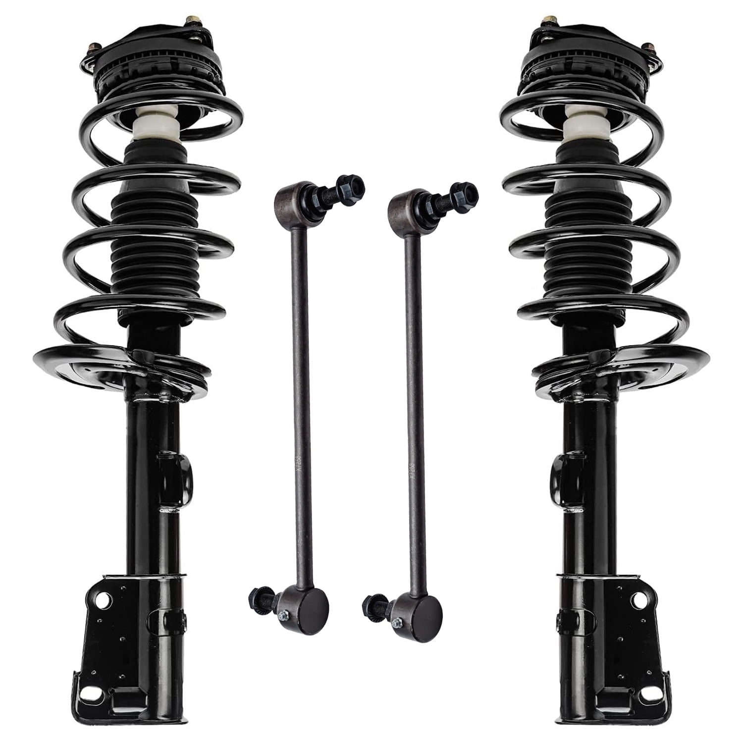 Detroit Axle - Front Struts Sway Bars kit for 2008-2016 Town & Country ...