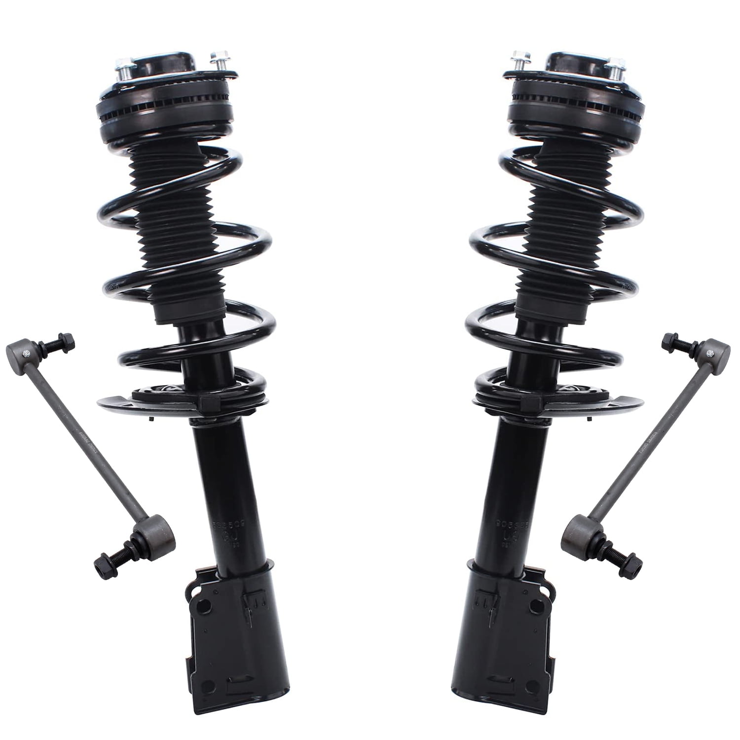 Detroit Axle Front Struts Assembly, Fits 2009-2018 Dodge Journey V6 ...