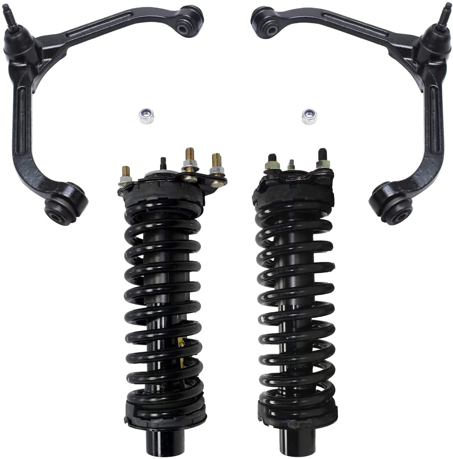 Detroit Axle - Front Struts Upper Control Arms w/Ball Joint Replacement ...