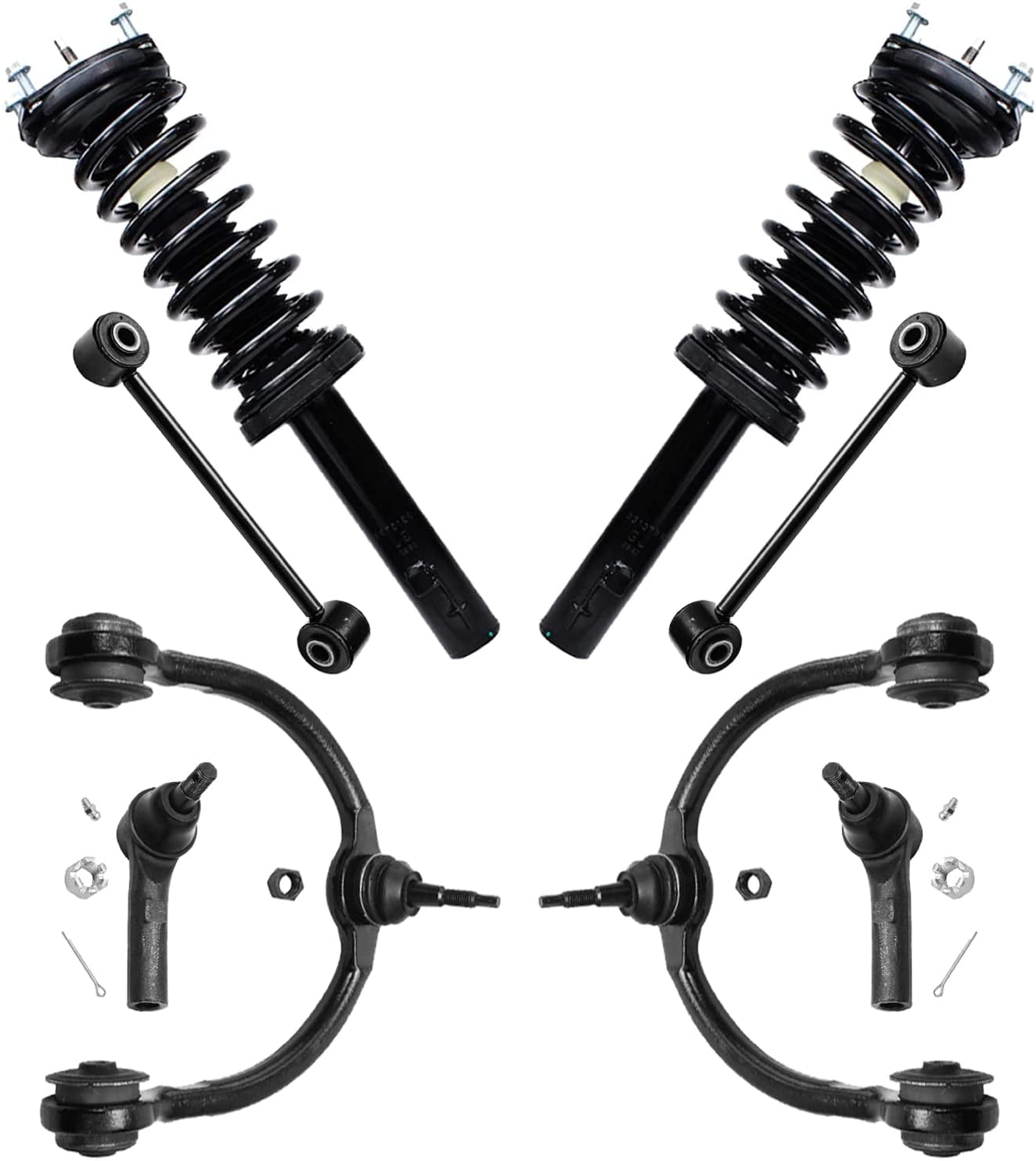 Suspension Grand Cherokee 12-Piece Front Suspension Kit For Jeep Grand ...
