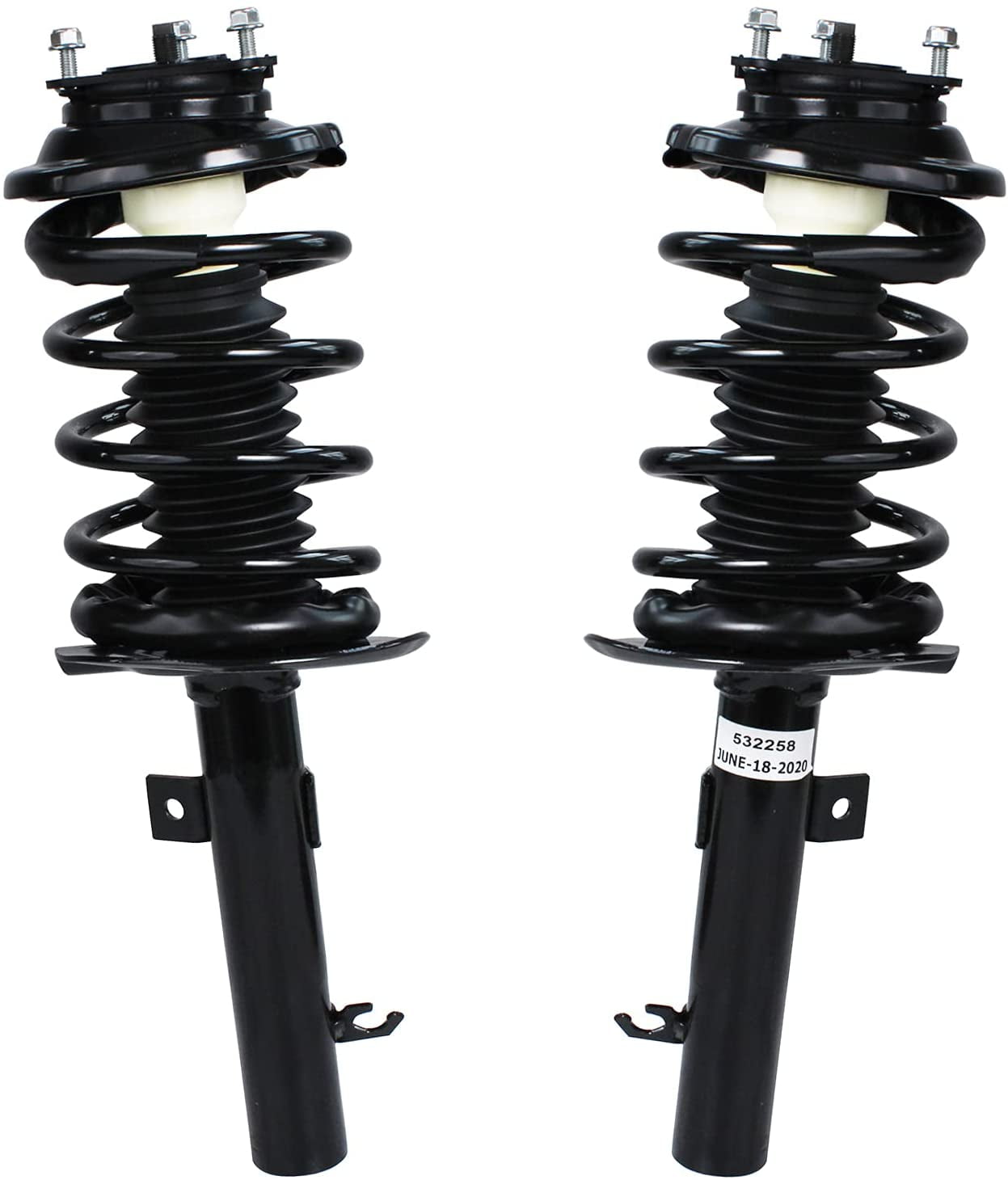 Detroit Axle - Front Struts for 2006 2007 Ford Focus Complete 2 Struts ...