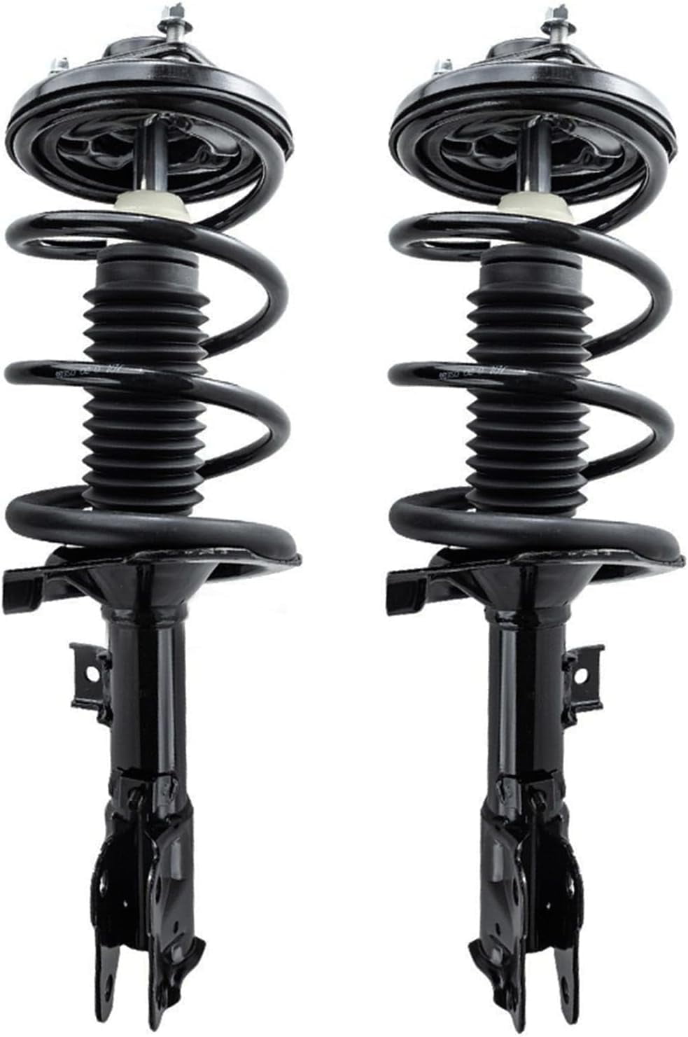 Detroit Axle - Front Struts for 2008 2009 2010 2011 Mitsubishi Lancer ...