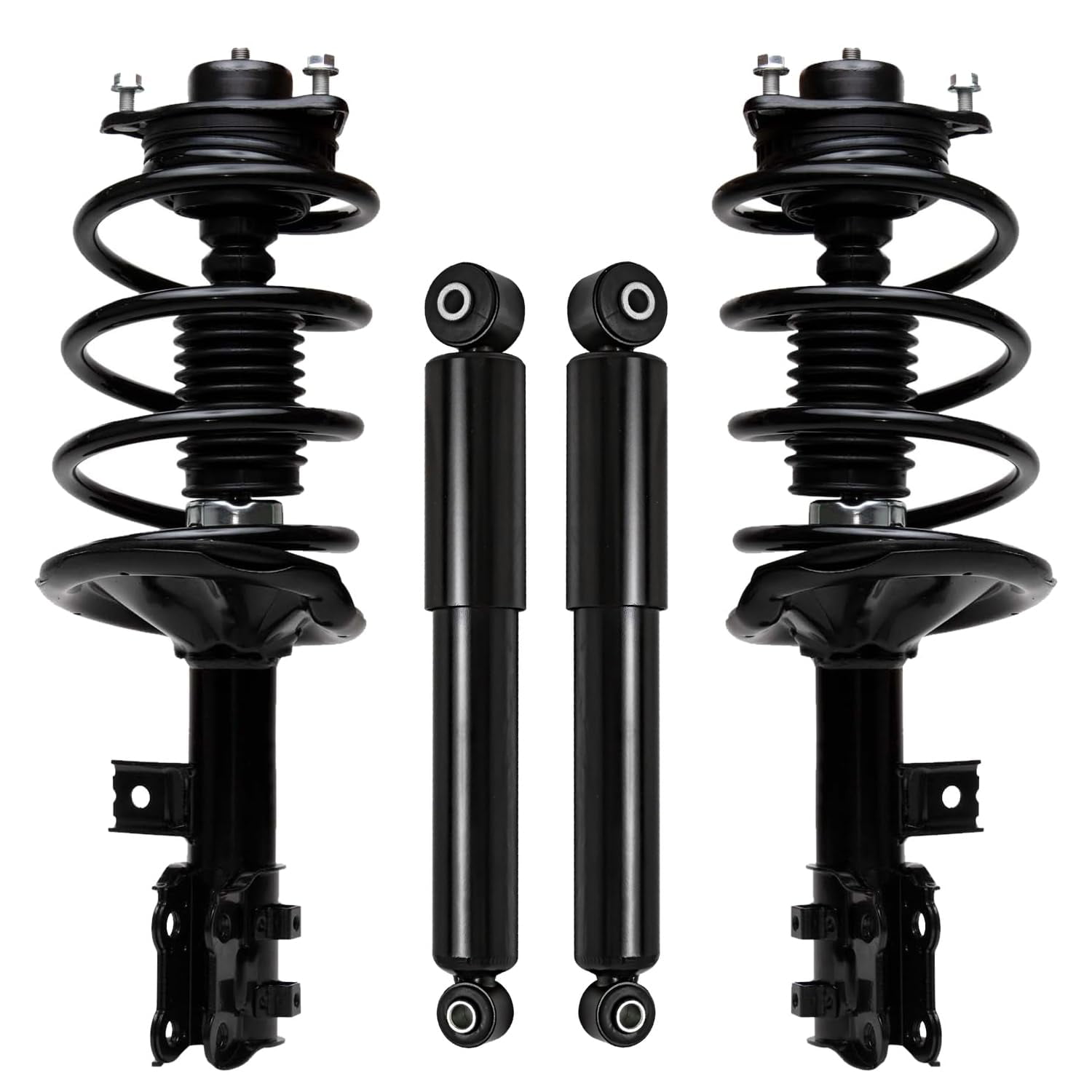 Detroit Axle - Front Struts w/Coil Spring Rear Shock Absorbers ...