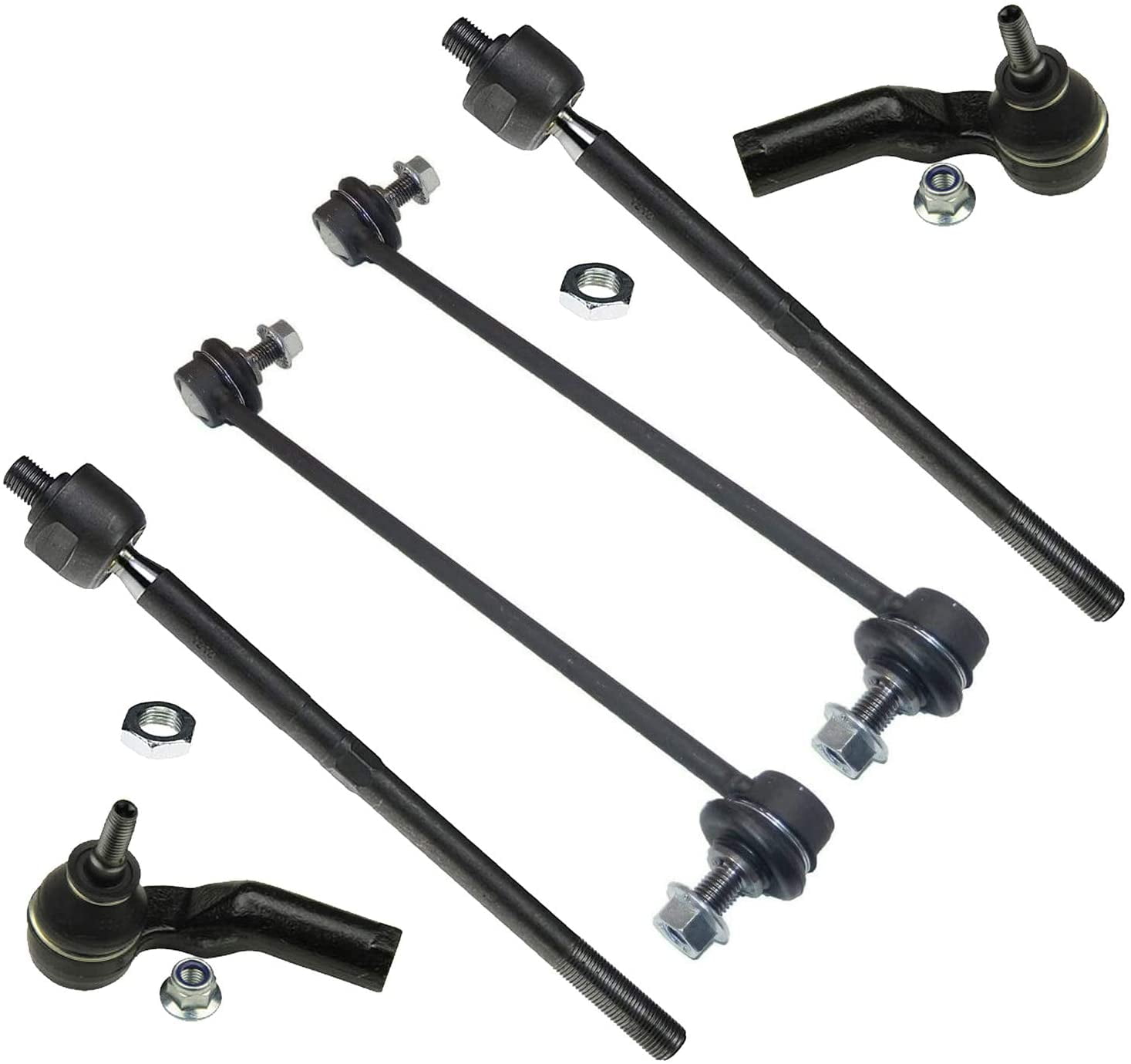 Detroit Axle - Front Suspension Kit for 2008-2013 Volvo C30, 2006-2013 ...