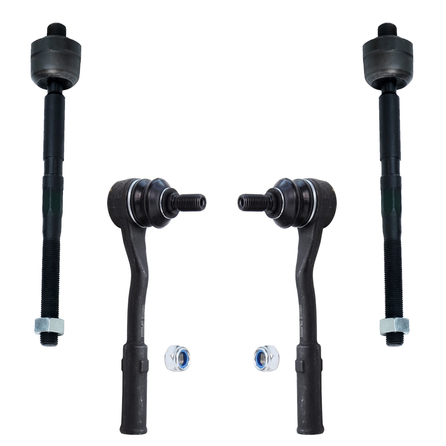 Detroit Axle - Front Tie Rod End Links Replacement for Mercedes Benz ...