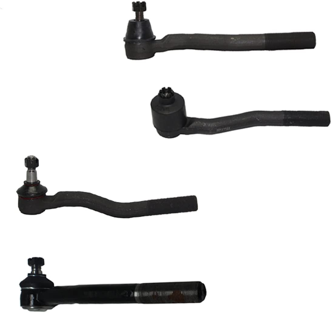 Detroit Axle - Front Tie Rod Ends for 1999-2004 Jeep Grand Cherokee 2000 2001 2002 2003 4 Inner ...