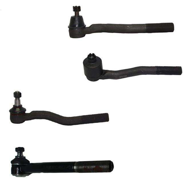 Detroit Axle - Front Tie Rod Ends for 1999-2004 Jeep Grand Cherokee 2000 2001 2002 2003 4 Inner ...