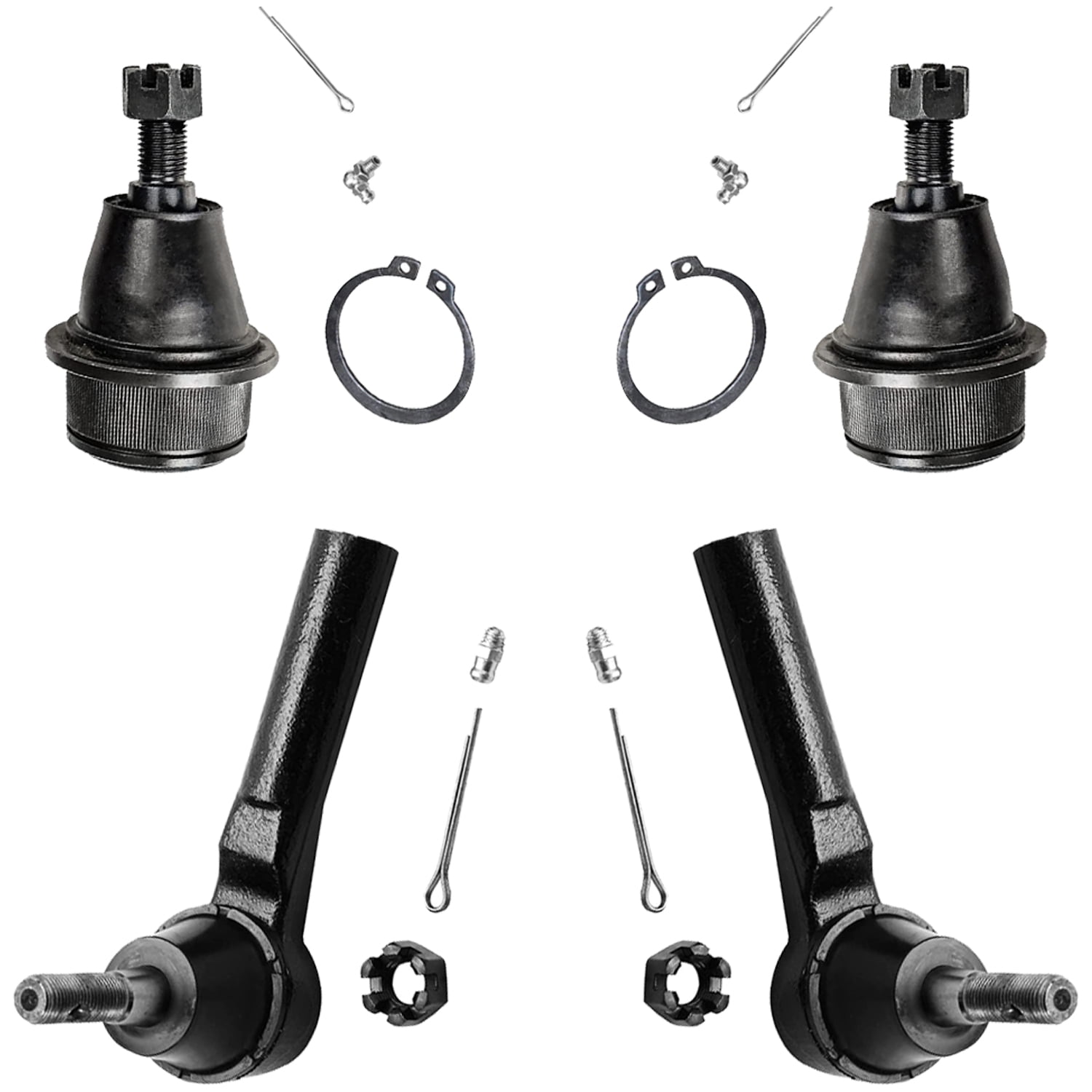 Detroit Axle - Front Tie Rods Ball Joints for Chrysler 200 Sebring ...