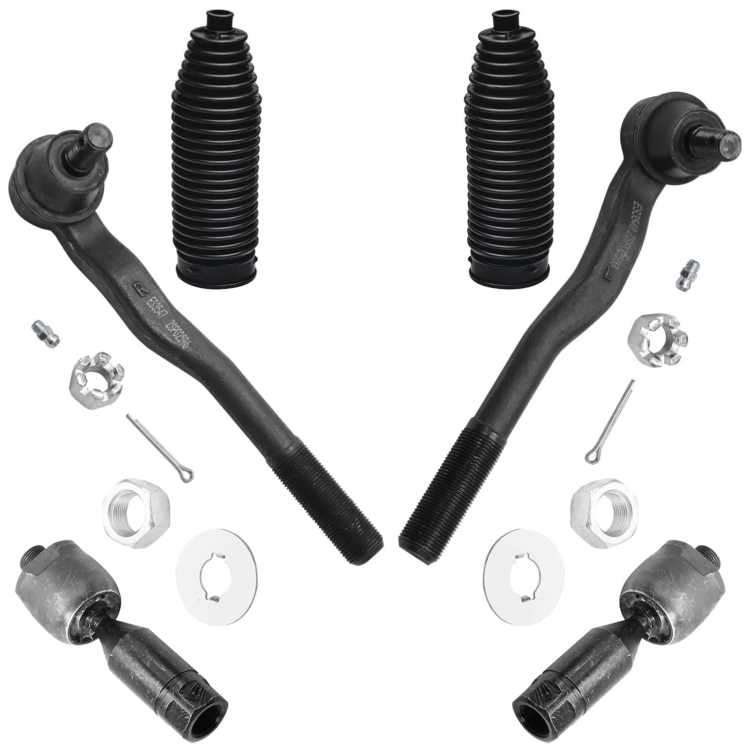 Detroit Axle - Front Tie Rods for 1996-2002 Toyota 4Runner 1997 1998 ...