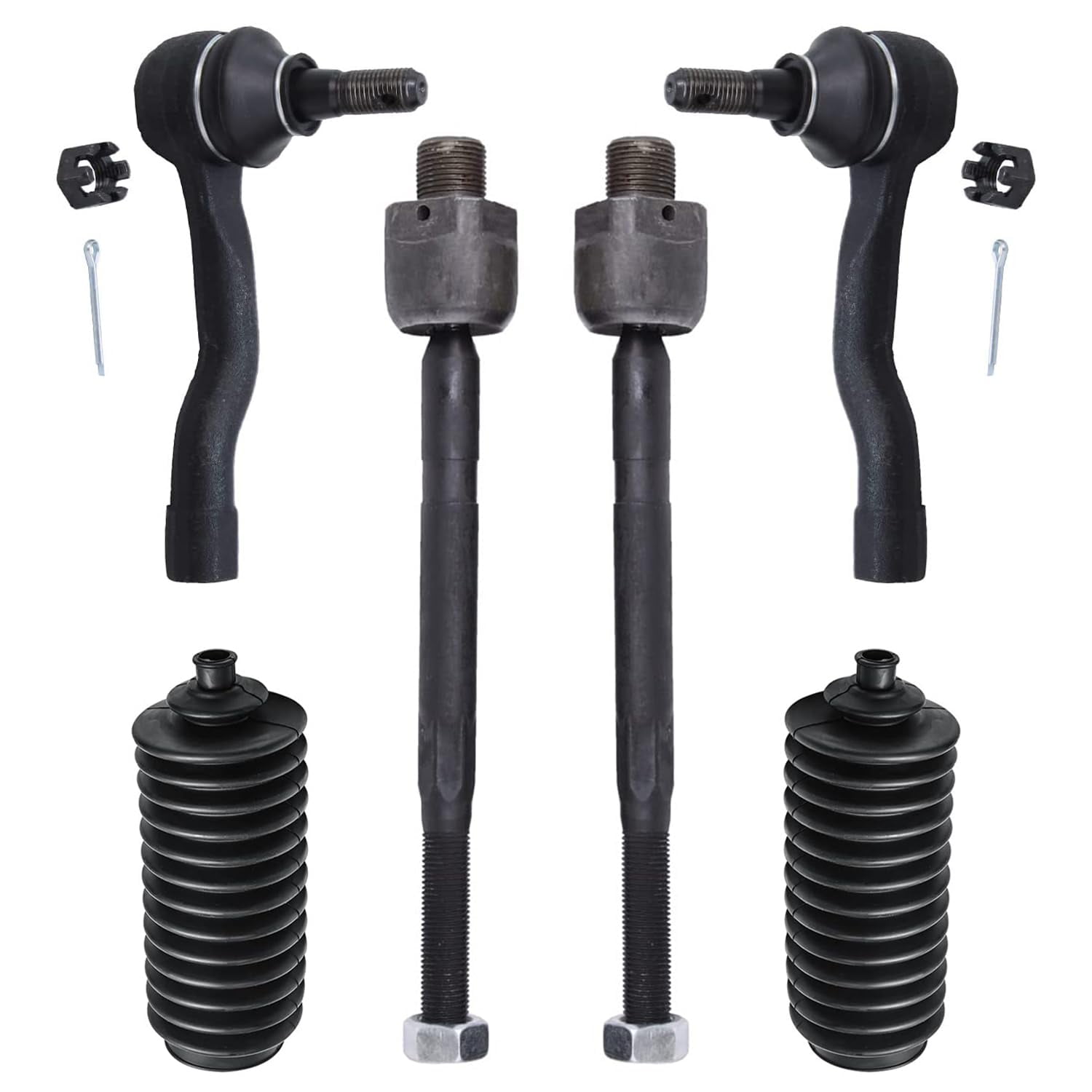 Detroit Axle - Front Tie Rods for 2003-2008 Infiniti FX35 FX45 2004 ...