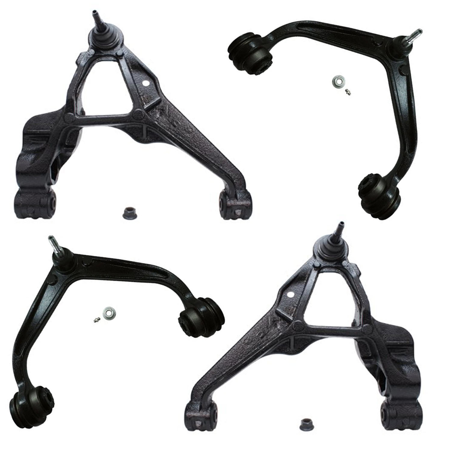 Detroit Axle - Front Upper Lower Control Arms Replacement for Chevy ...