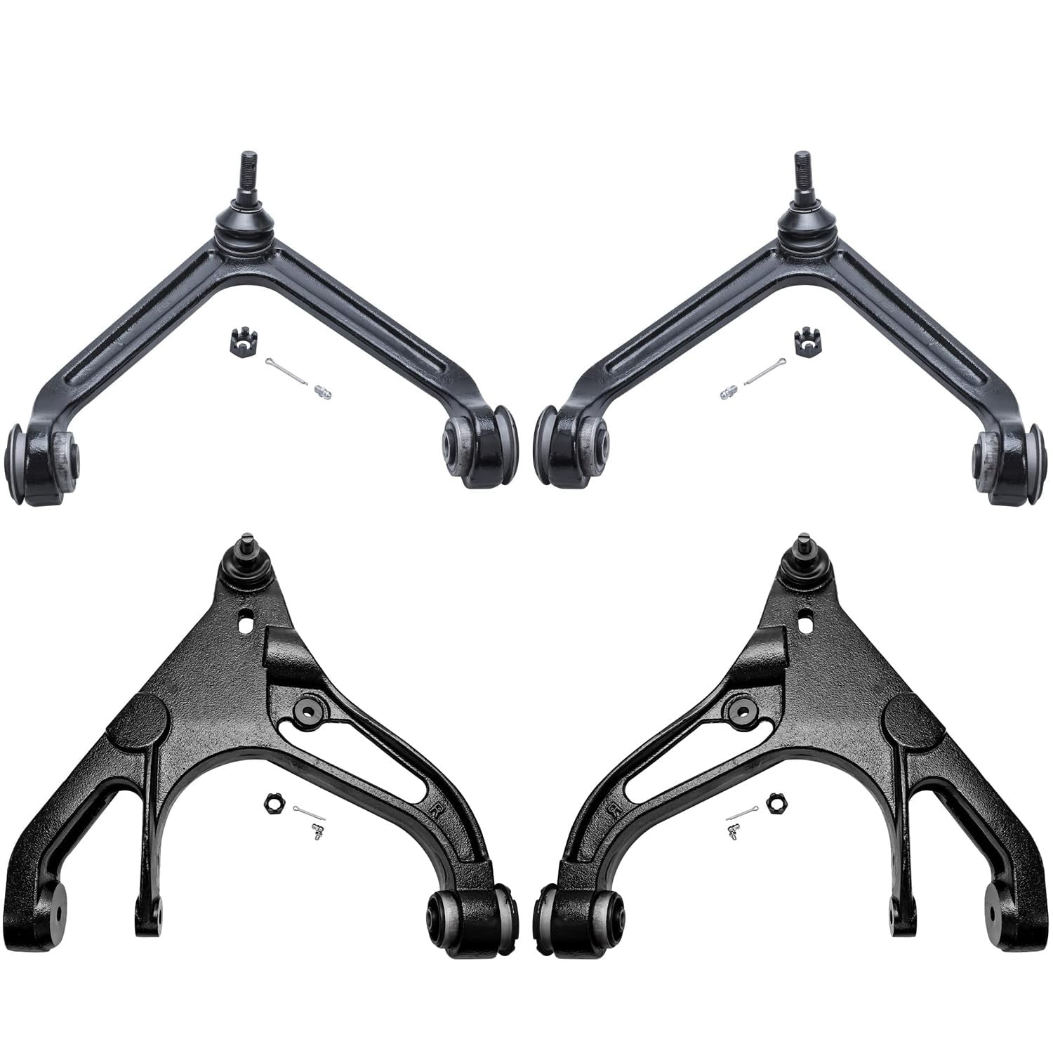 Detroit Axle - Front Upper and Lower Control Arm Ball Joint Replacement ...