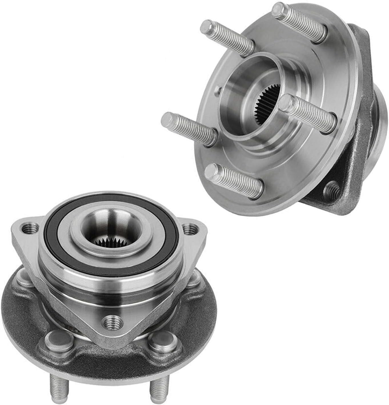 Detroit Axle - Front Wheel Bearing Hubs for 2017-2023 Chevrolet Bolt EV ...