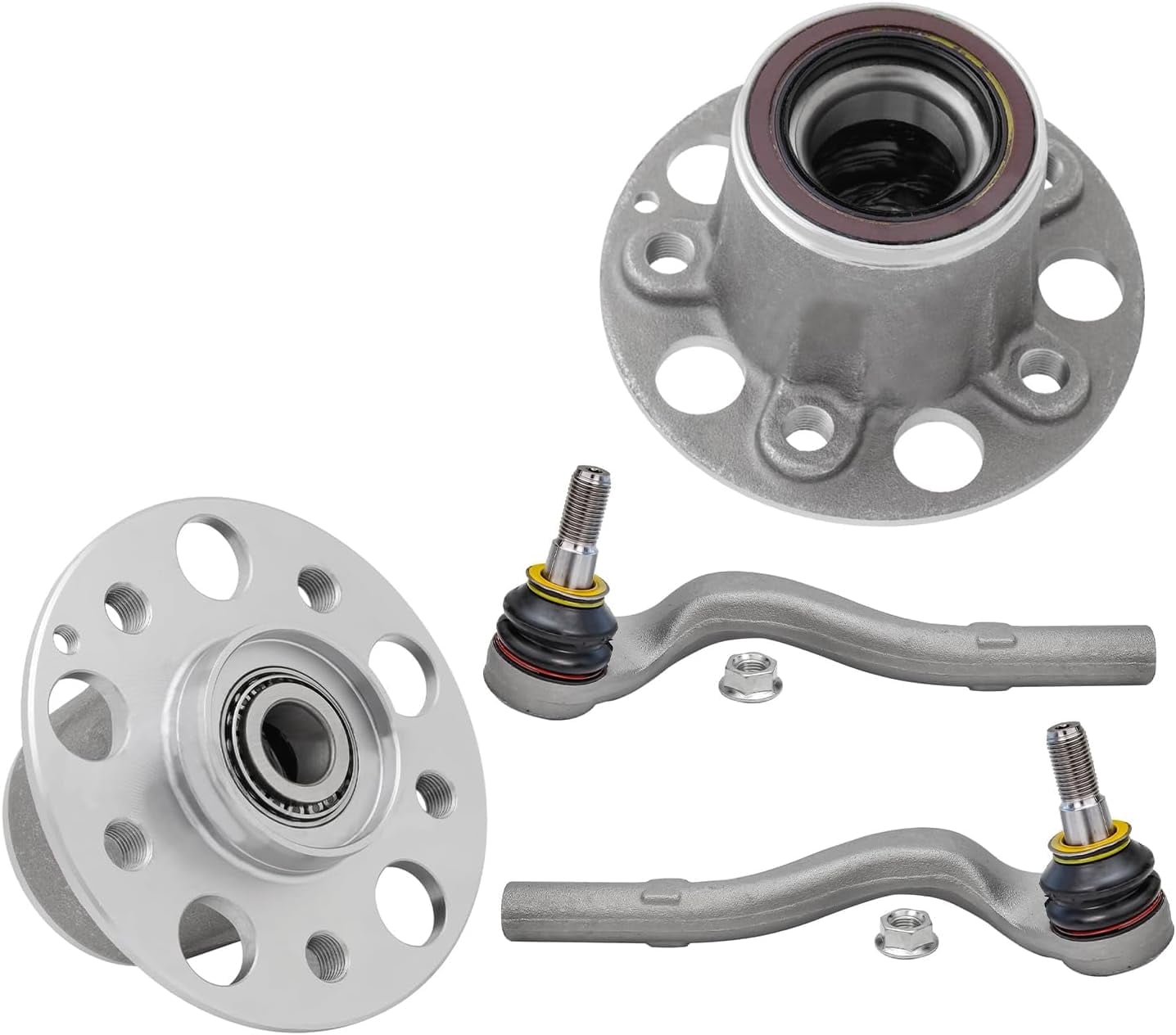 Detroit Axle - Front Wheel Bearing Hubs Kit for 2011-2013 Mercedes-Benz ...