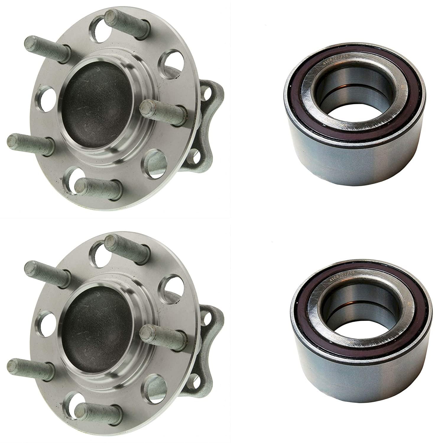 Detroit Axle - Front Wheel Bearings Rear Wheel Hub Bearings Replacement ...