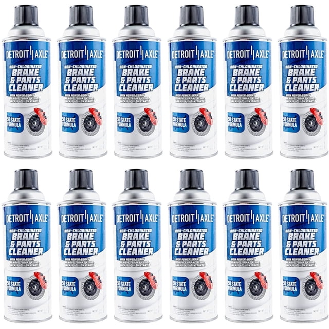 Detroit Axle - Non Chlorinated Brake Parts Cleaner Bottle 10oz High ...