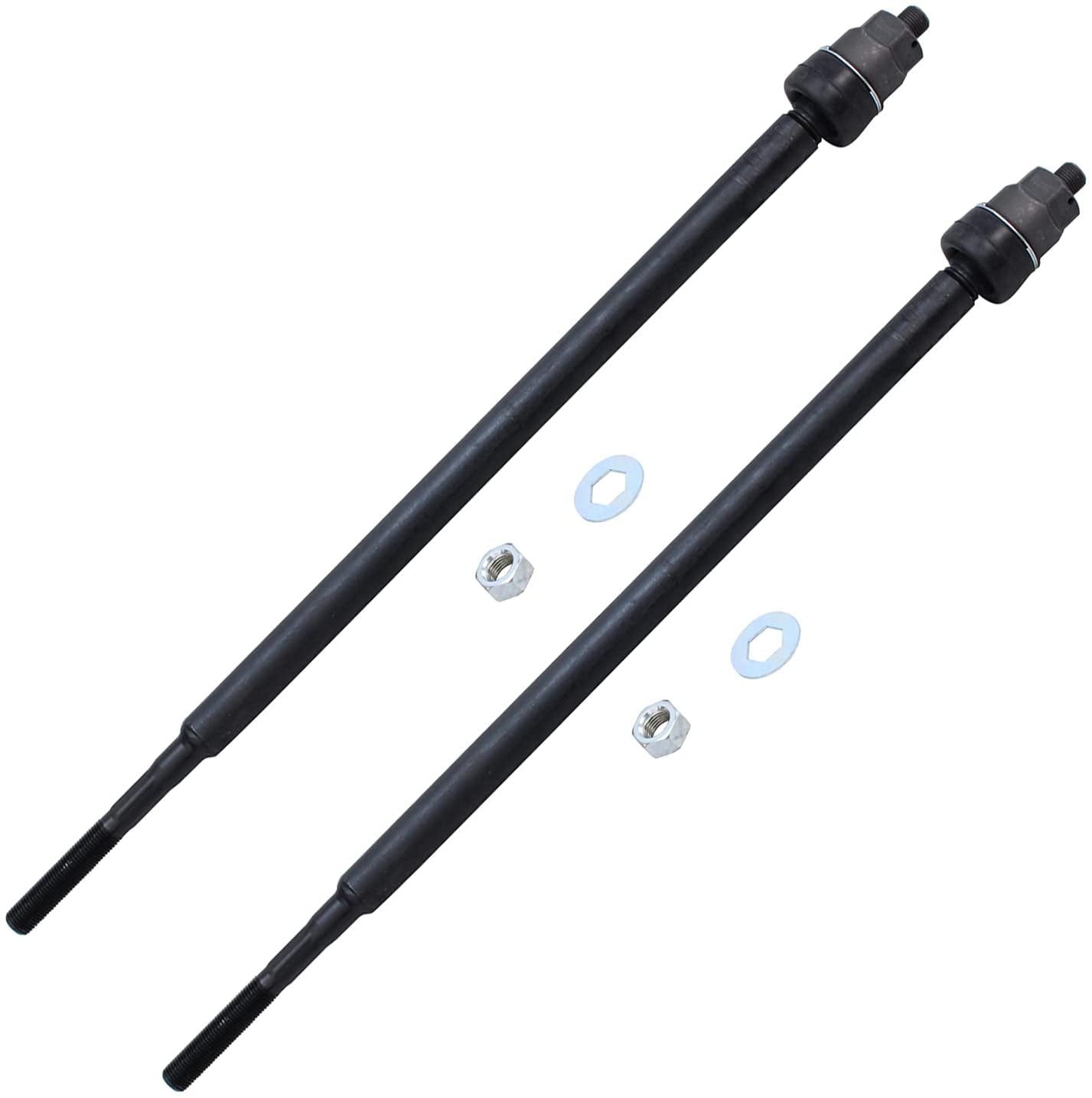 Detroit Axle - Pair (2) Front Inner Tie Rods RH LH Driver and Passenger ...
