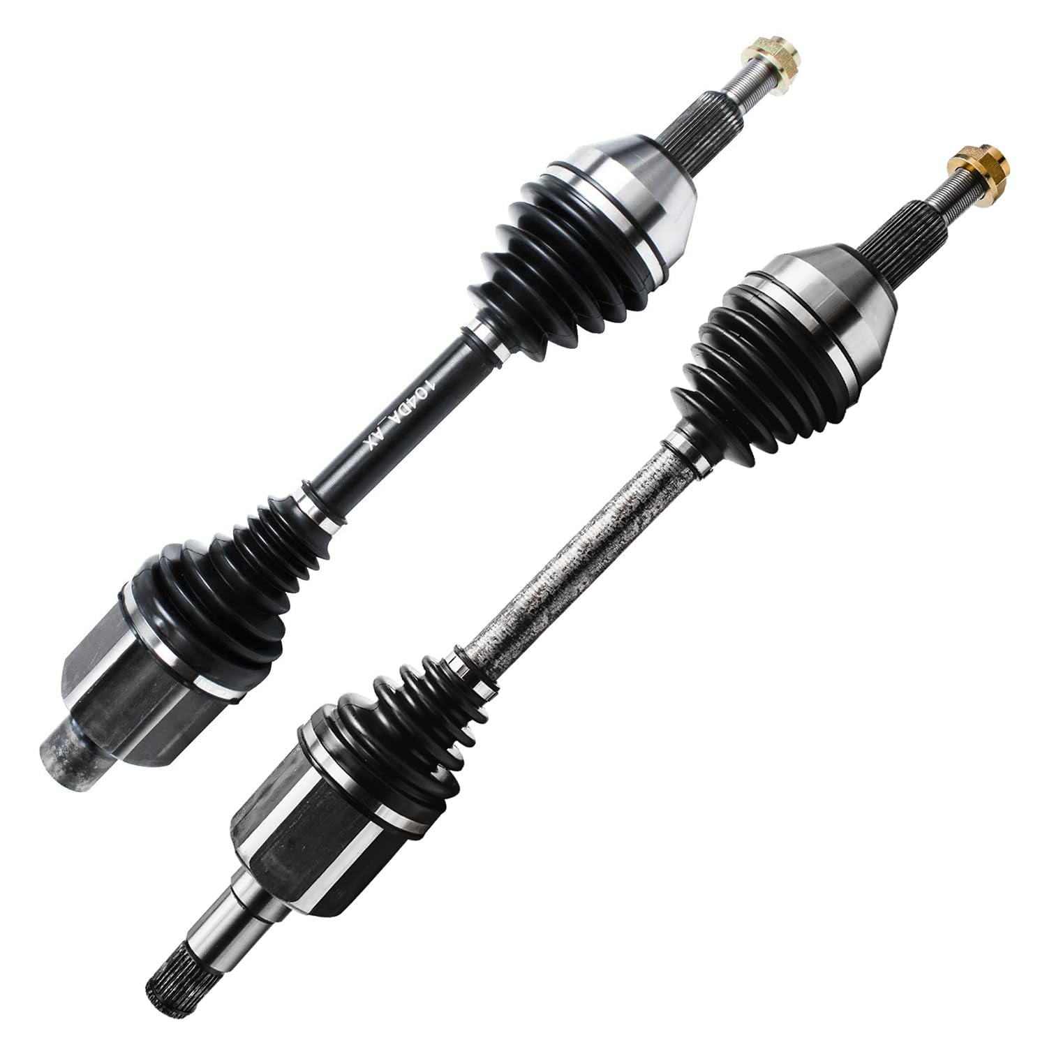Detroit Axle - Pair Front CV Axle Shafts Assembly for Dodge, Chrysler ...
