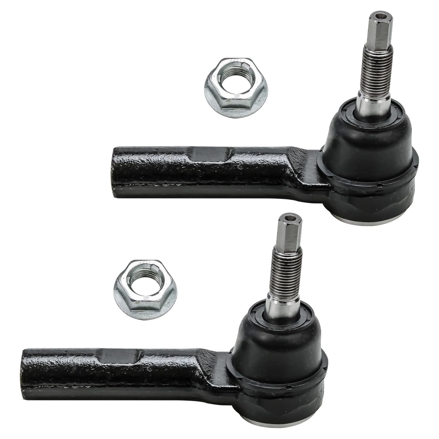 Detroit Axle - Pair Front Outer Tie Rods for Dodge Charger Dakota ...