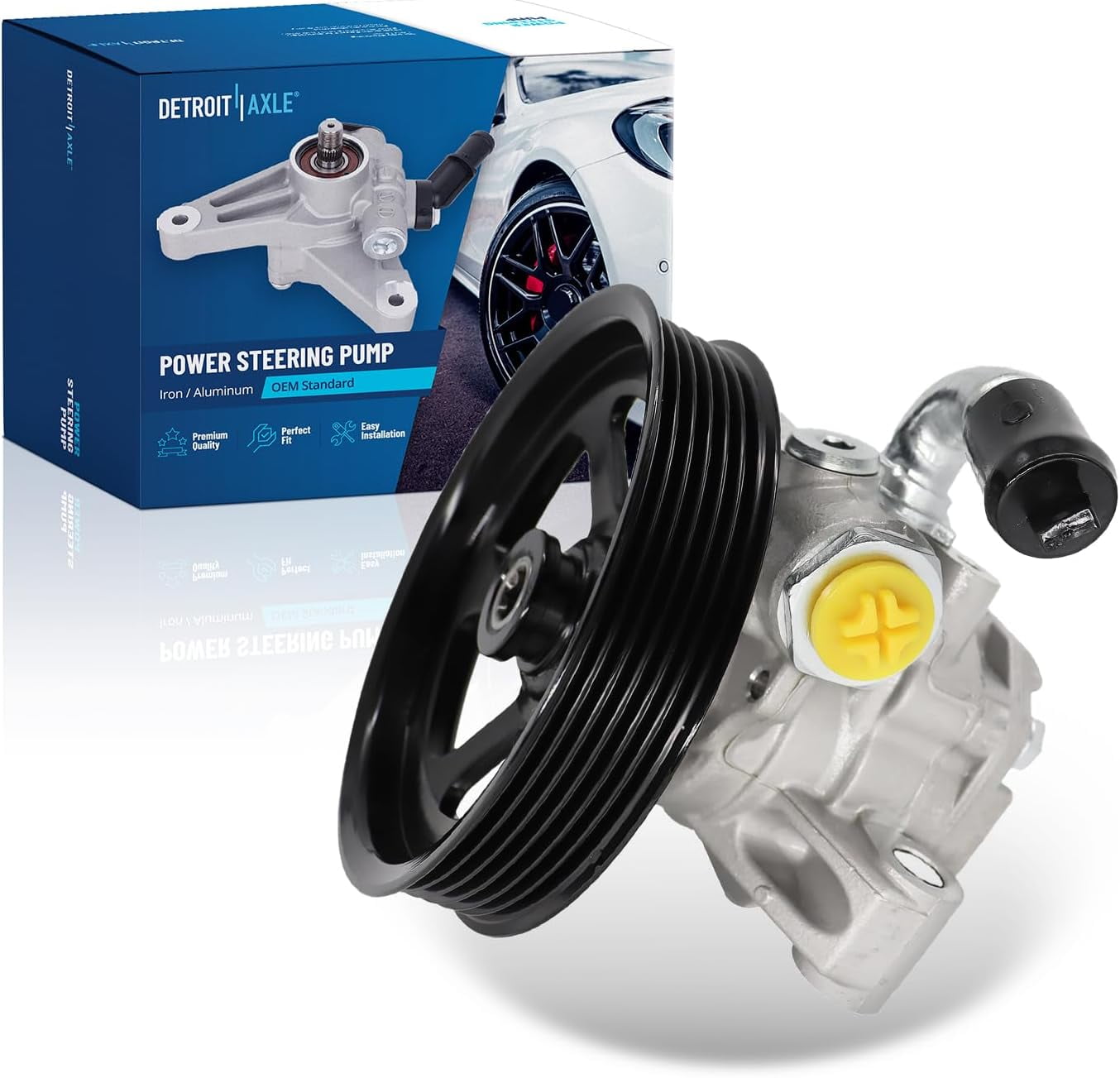 Detroit Axle - Power Steering Pump for Chevy Equinox Traverse GMC ...