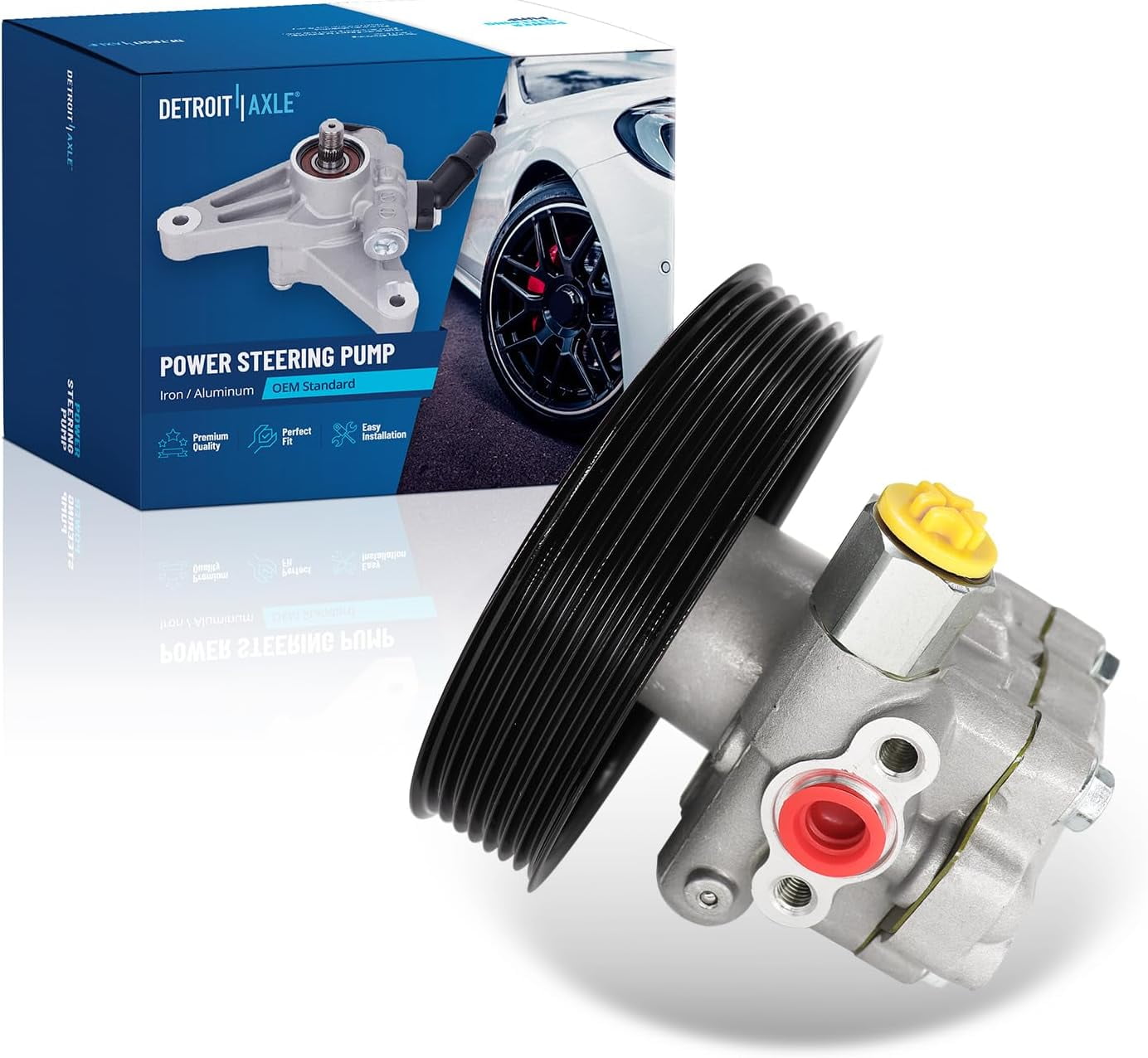 Detroit Axle - Power Steering Pump for Nissan Pathfinder Armada Titan ...